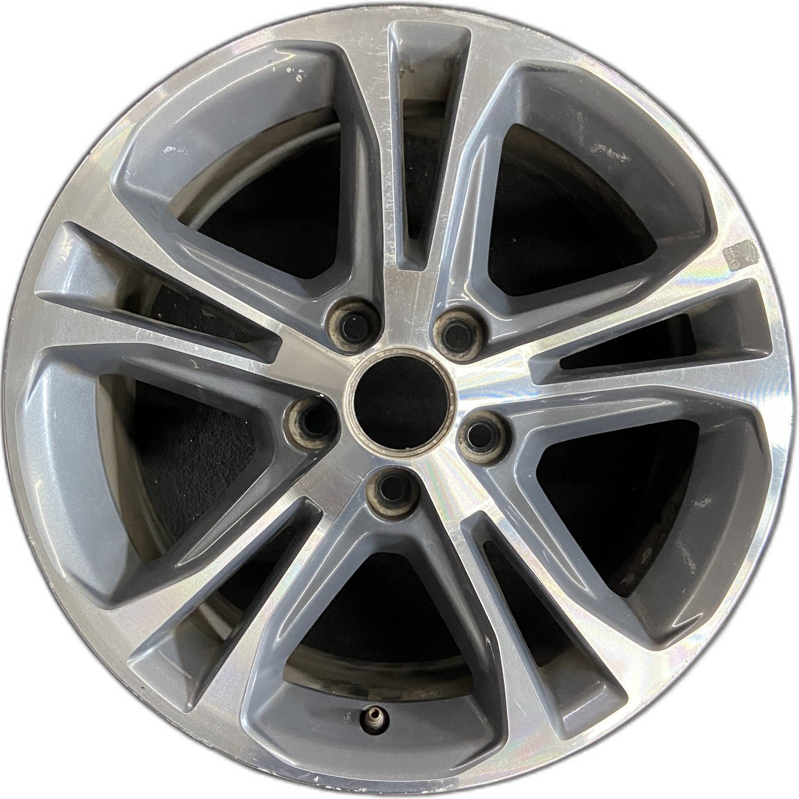 Ford MACHINED GREY MUSTANG OEM Wheel 2013-2014 17x7 Inch aluminum ...