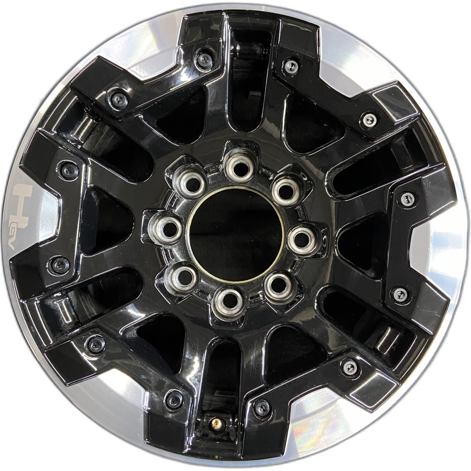 General Motors MACHINED BLACK HUMMER EV OEM Wheel 18x9 Inch 2022-2024 ...