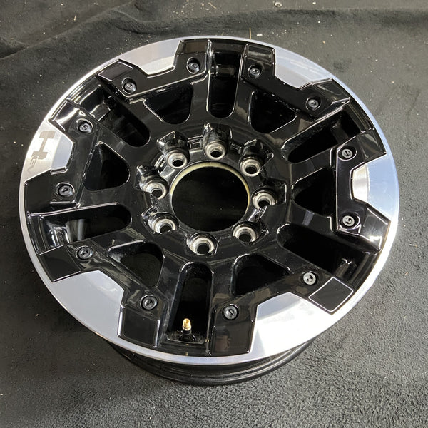 General Motors MACHINED BLACK HUMMER EV OEM Wheel 18x9 Inch 2022-2024 ...