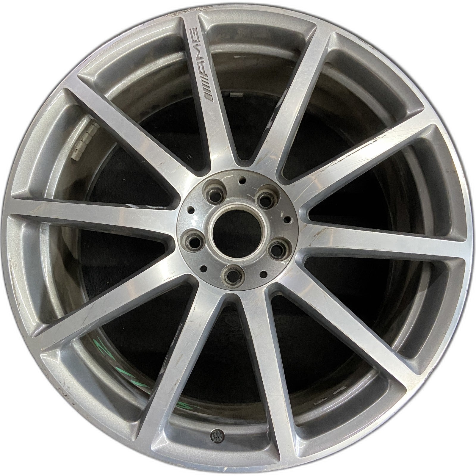 FRONT Mercedes-Benz MACHINED GREY S-CLASS OEM Wheel 2014-2021 ...