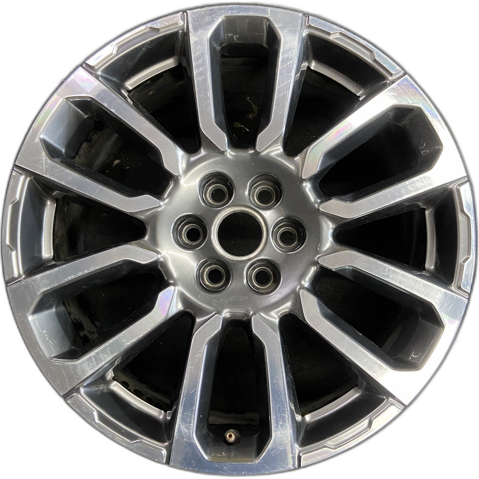 GMC MACHINED CHARCOAL ACADIA OEM Wheel 20x8 2020-2023 84120922 6 spoke ...