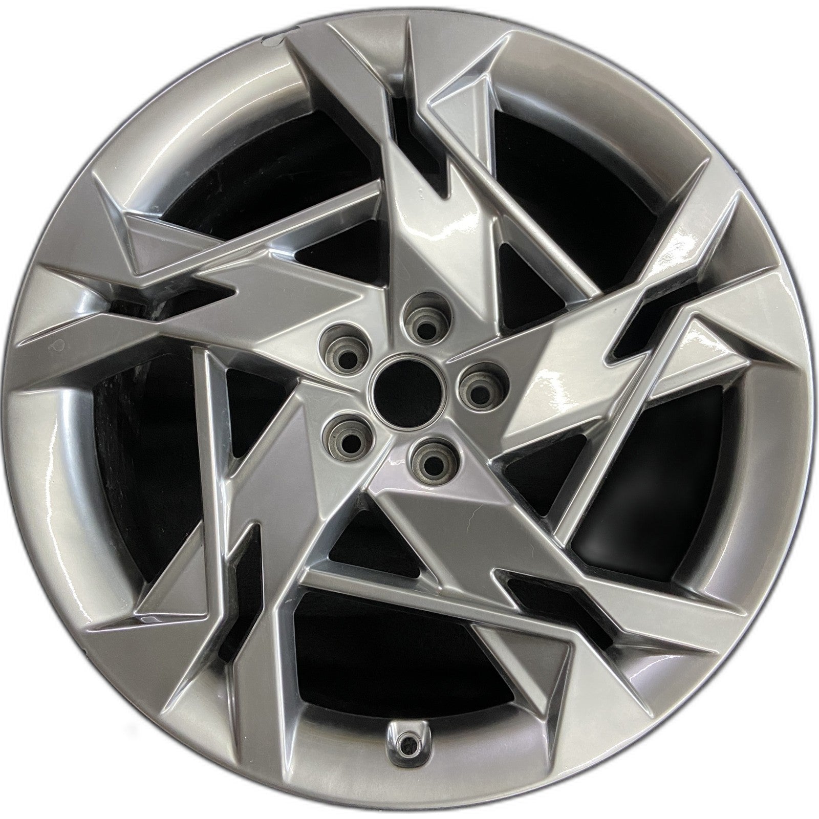 Genesis HYPER SILVER GV60 OEM Wheel 21x8.5 Inch 2023-2024 52910CU400 ...
