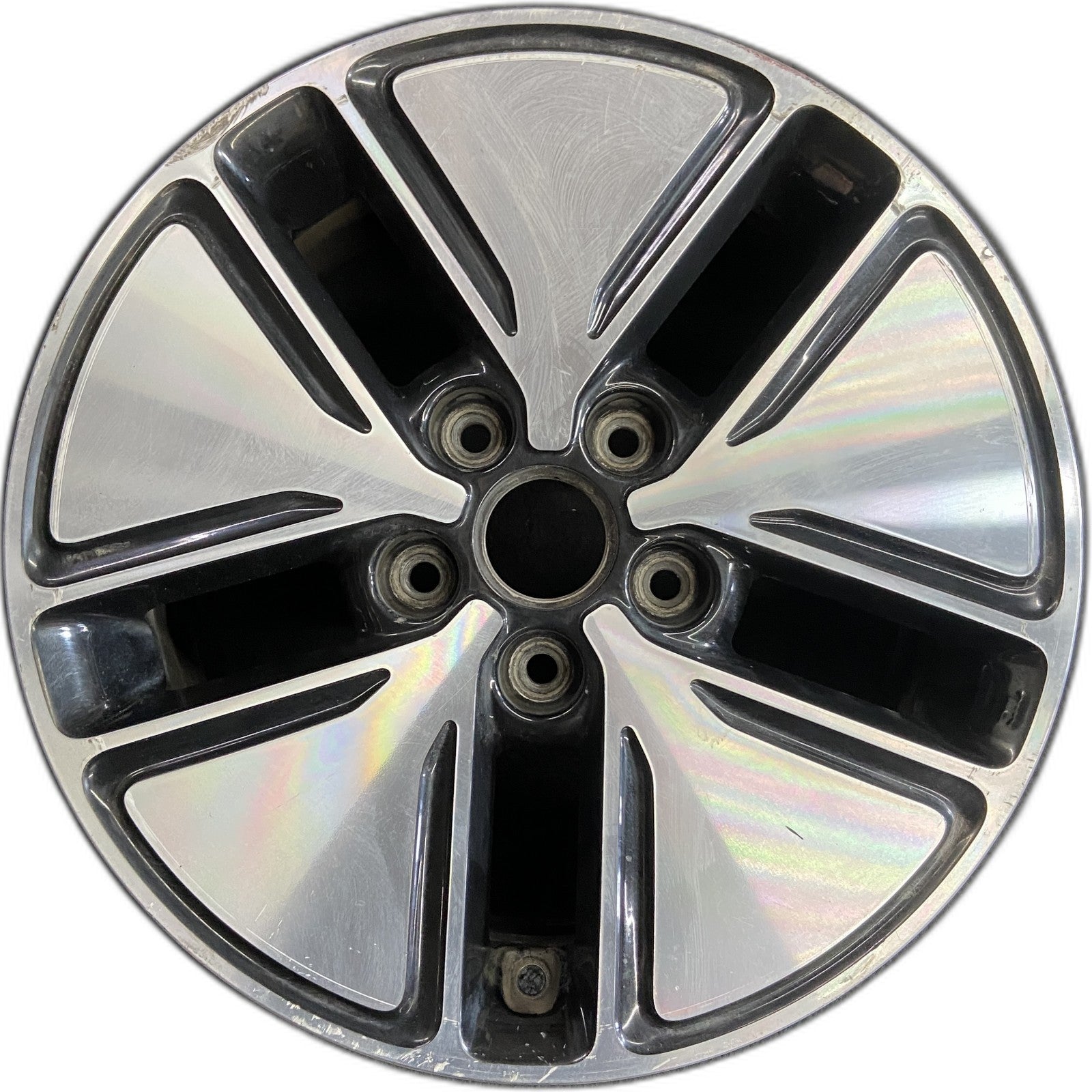 Kia MACHINED BLACK OPTIMA OEM Wheel 16x6.5 Inch 2011-2013 529104U110 5 ...