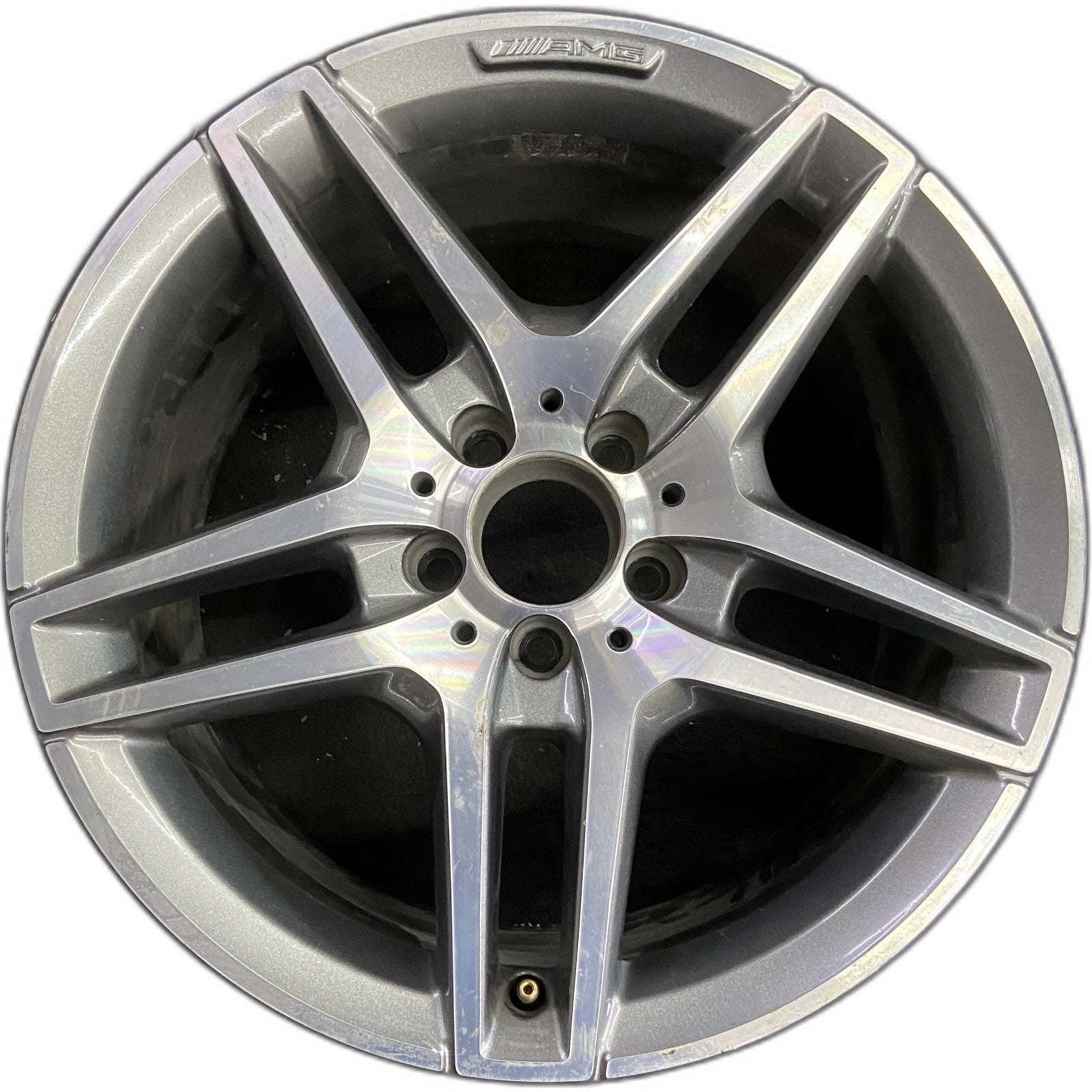 REAR Mercedes-Benz MACHINED GREY E-CLASS OEM Wheel 2016 212 ...
