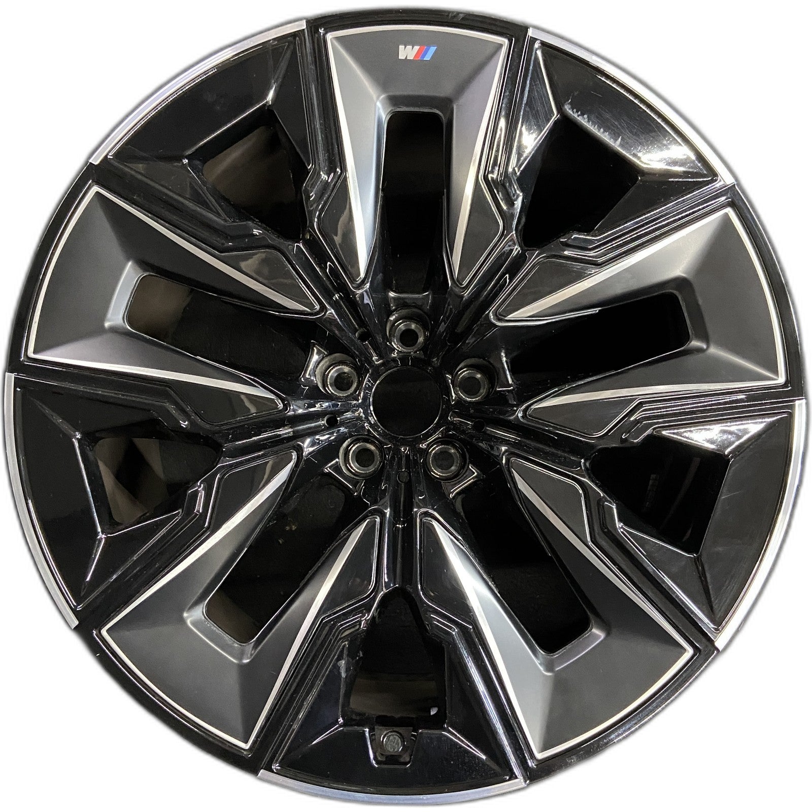 REAR BMW BLACK I7 760i 740i 750e OEM Wheel 2024 21x10.5 Inch ...