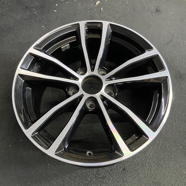 BMW MACHINED BLACK 230i M240i OEM Wheel 2020 17x7.5 Inch 36116879186 5 ...