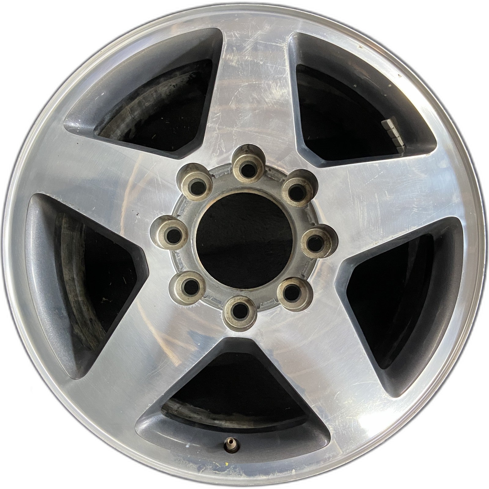 Chevrolet GMC POLISHED GREY SIERRA 2500 PICKUP SILVERADO OEM Wheel ...