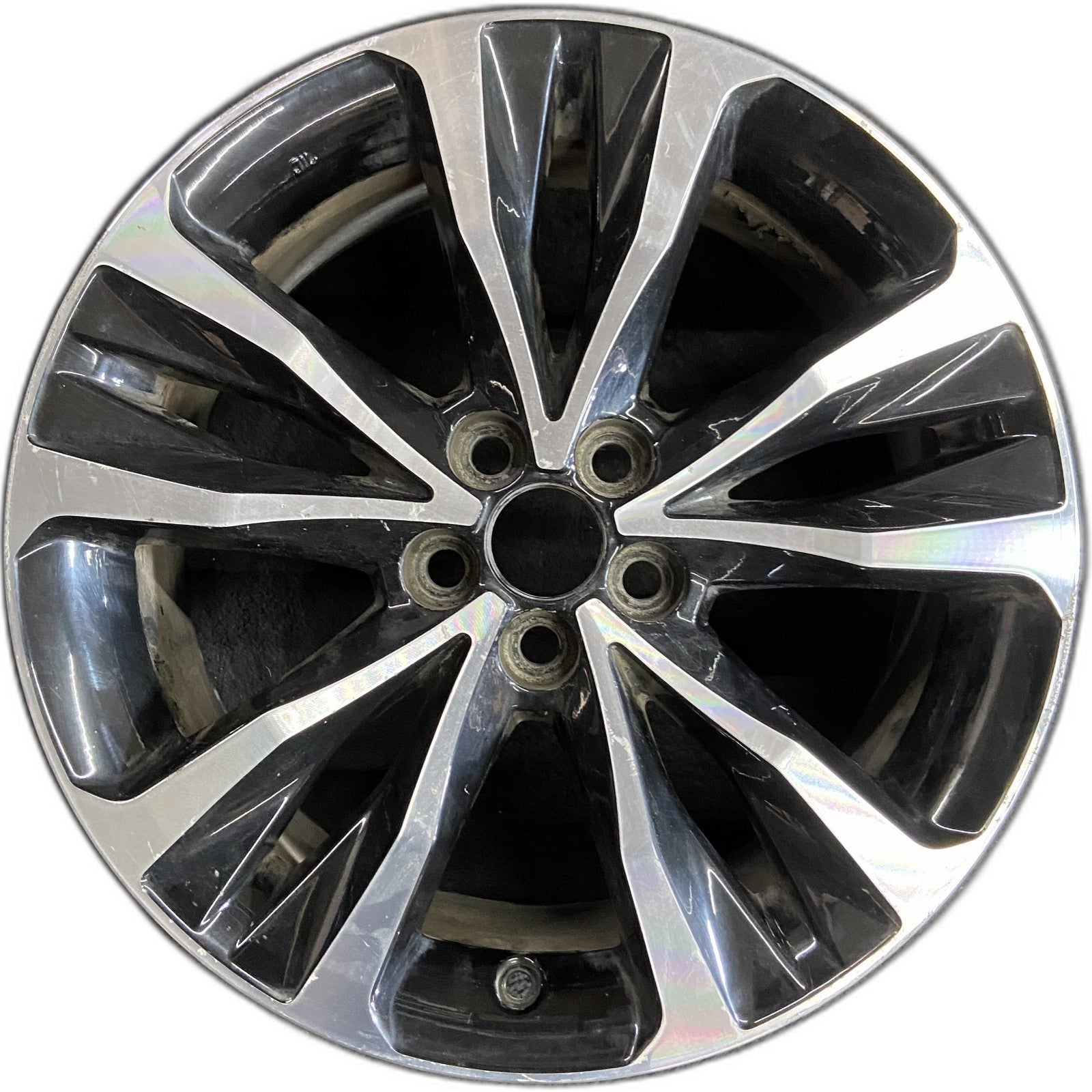 Toyota MACHINED BLACK COROLLA OEM 2017-2019 Sdn 4261102P80 4261102N10 ...