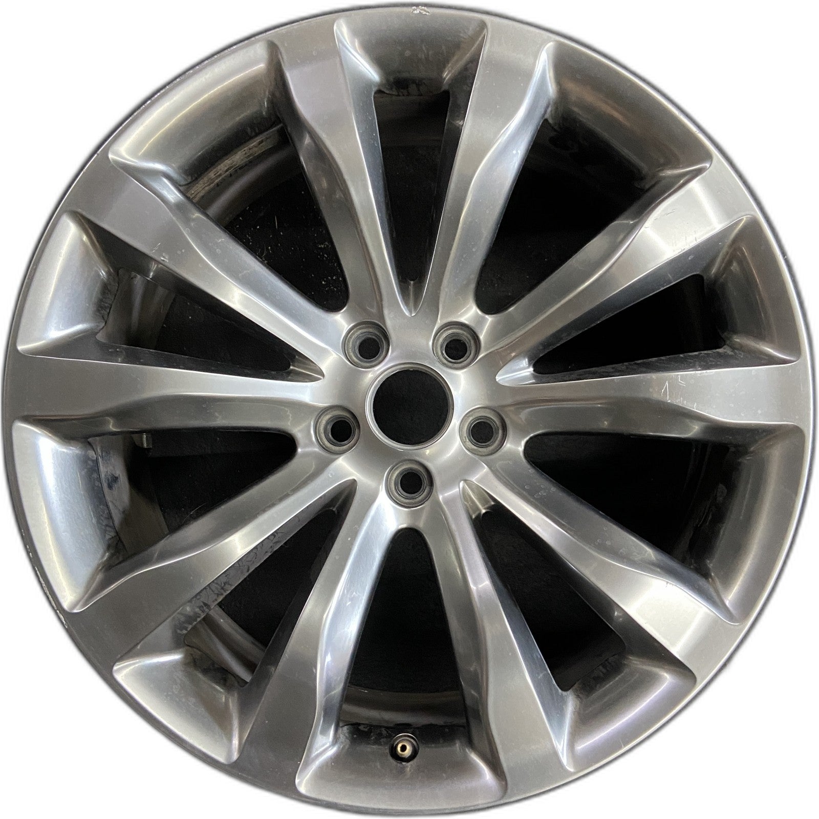 Chrysler HYPER SILVER 300 OEM Wheel 2015-2022 20x8 5PQ14AAAAB 10 spoke ...