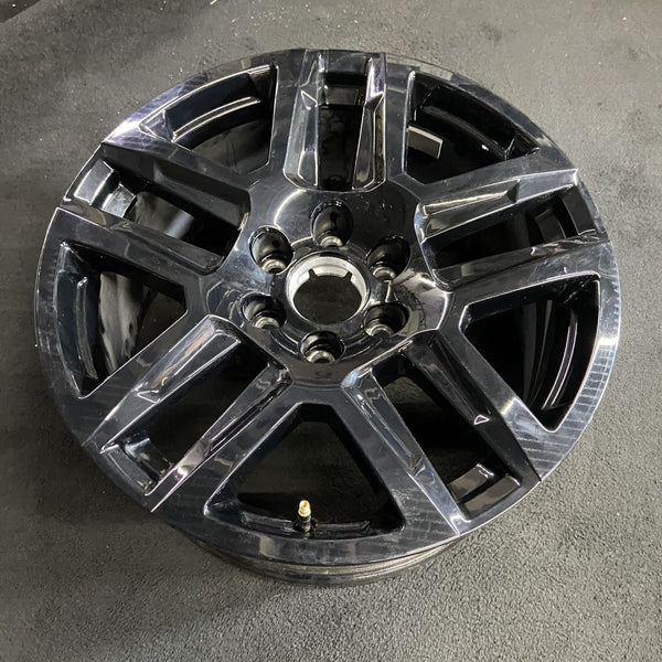 GMC Chevrolet BLACK SIERRA 1500 PICKUP DENALI OEM Wheel 23376225 20x9 ...