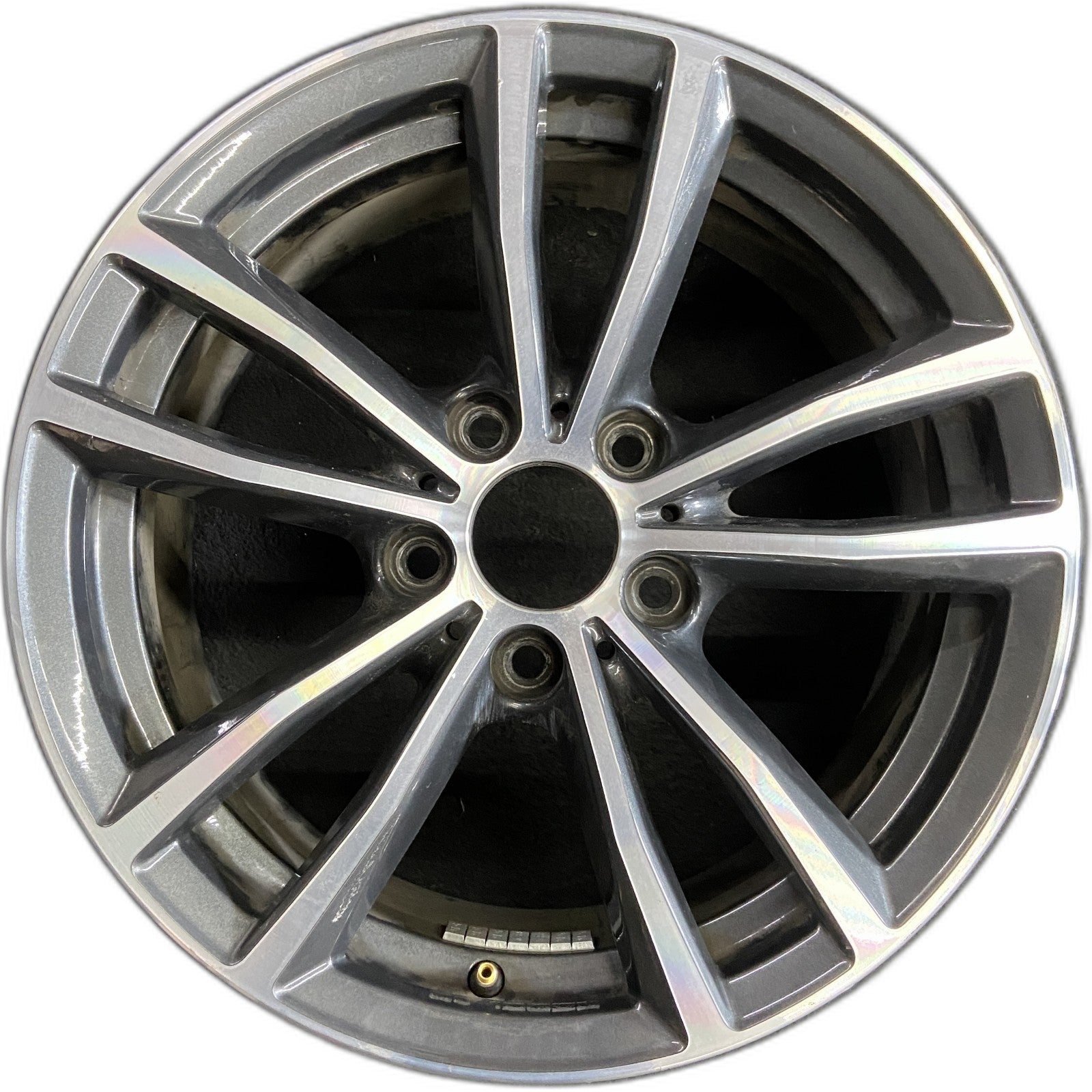 BMW MACHINED CHARCOAL M240i 230i OEM Wheel 17x7.5 Inch 2020 36116879186 ...