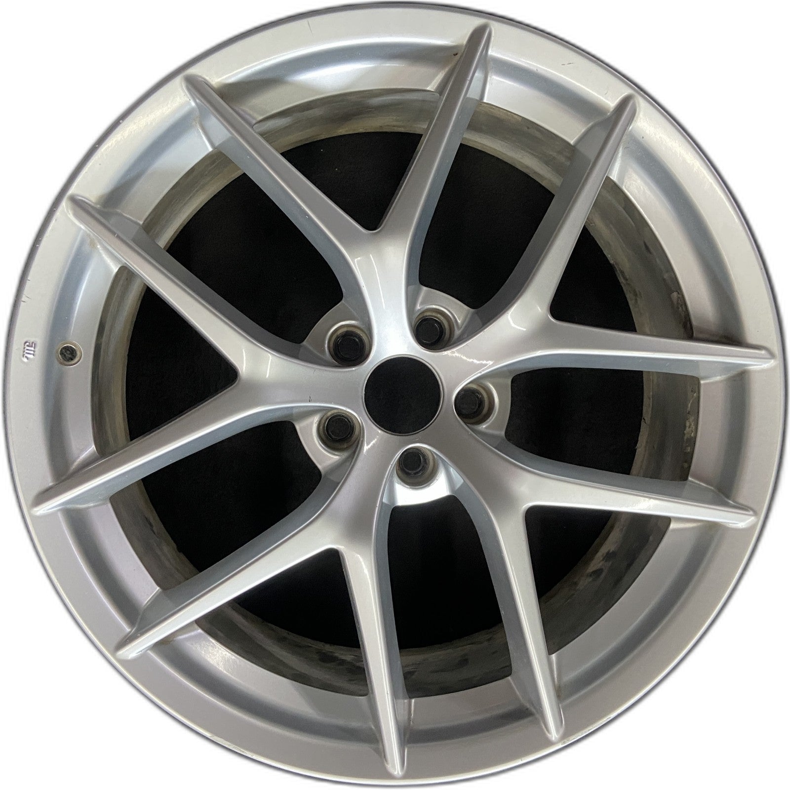 Alfa Romeo SILVER STELVIO OEM Wheel 2018-2021 6ME44UDBAA 20x8.5 5 spoke ...