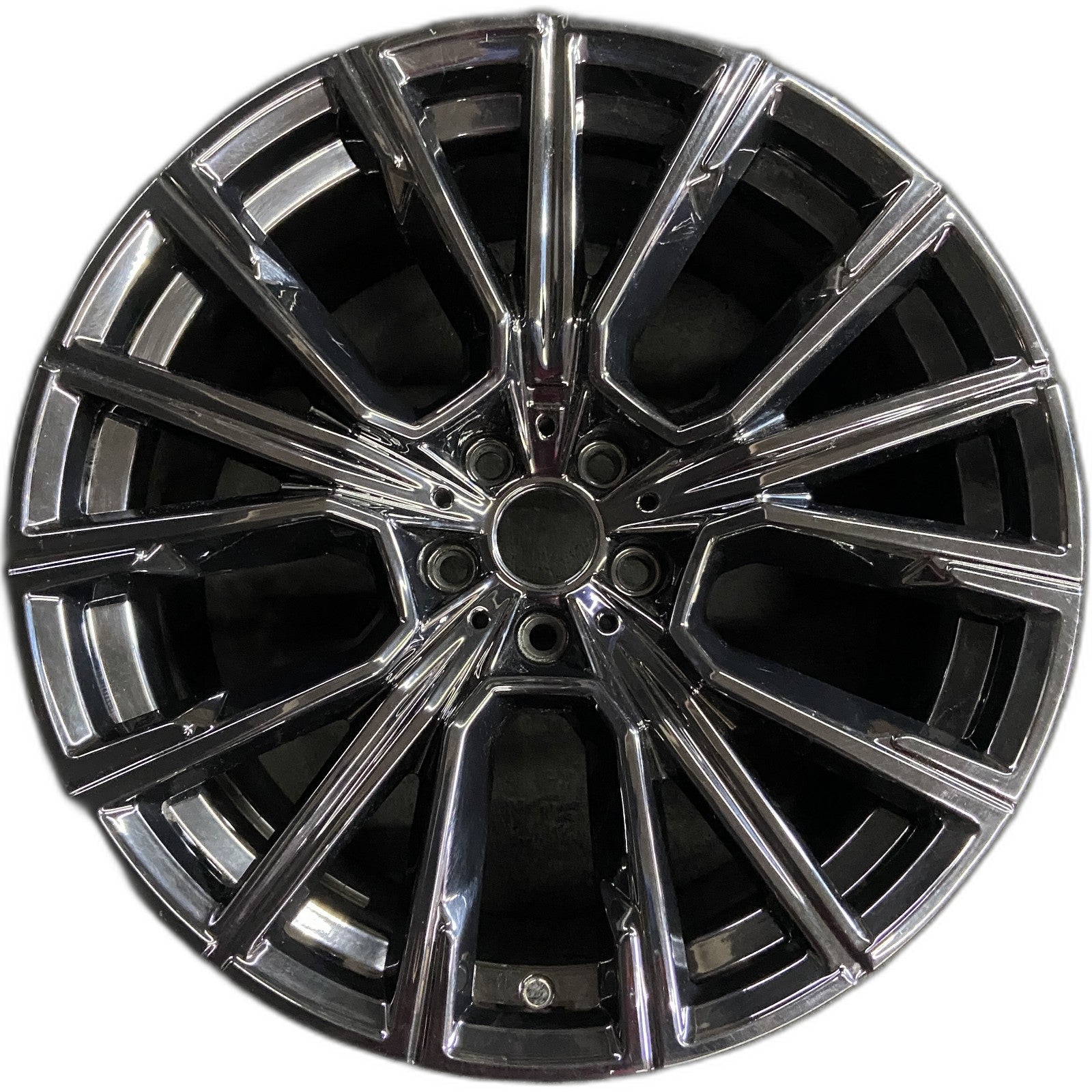 REAR BMW BLACK 740i 750i M760i OEM Wheel 2021-2022 20x10 36118745915 ...