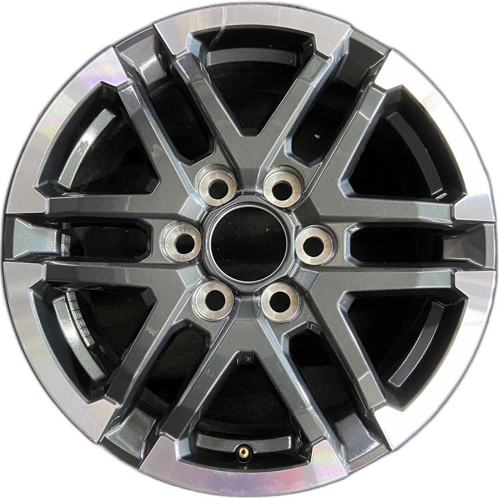 Toyota MACHINED CHARCOAL TACOMA OEM Wheel 18x7.5 Inch 2024 42611AK031 6 ...