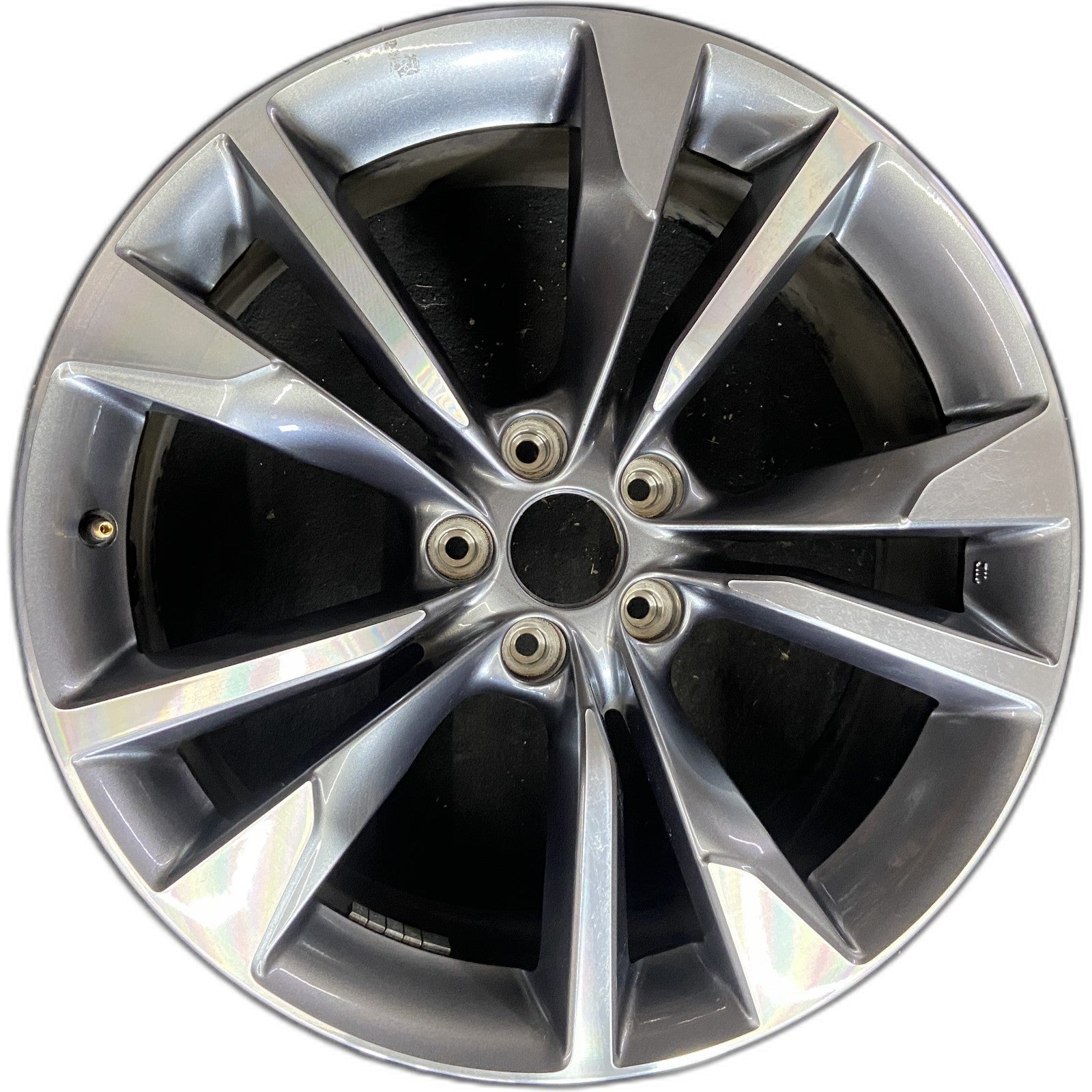 Infiniti MACHINED GREY QX60 OEM Wheel 20x8 2022-2024 403006SA3A 5 V ...