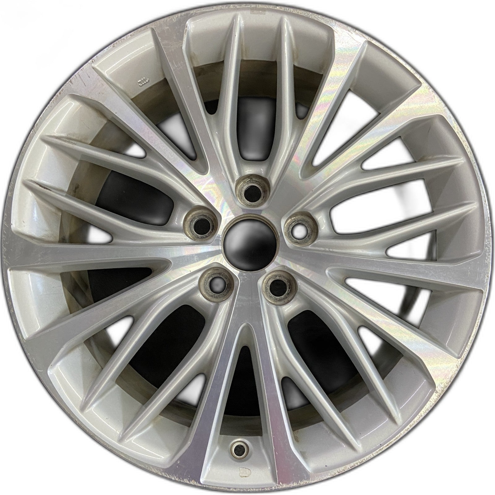 Toyota MACHINED SILVER CAMRY OEM Wheel 18x8 Inch 2018-2022 4261106F90 ...