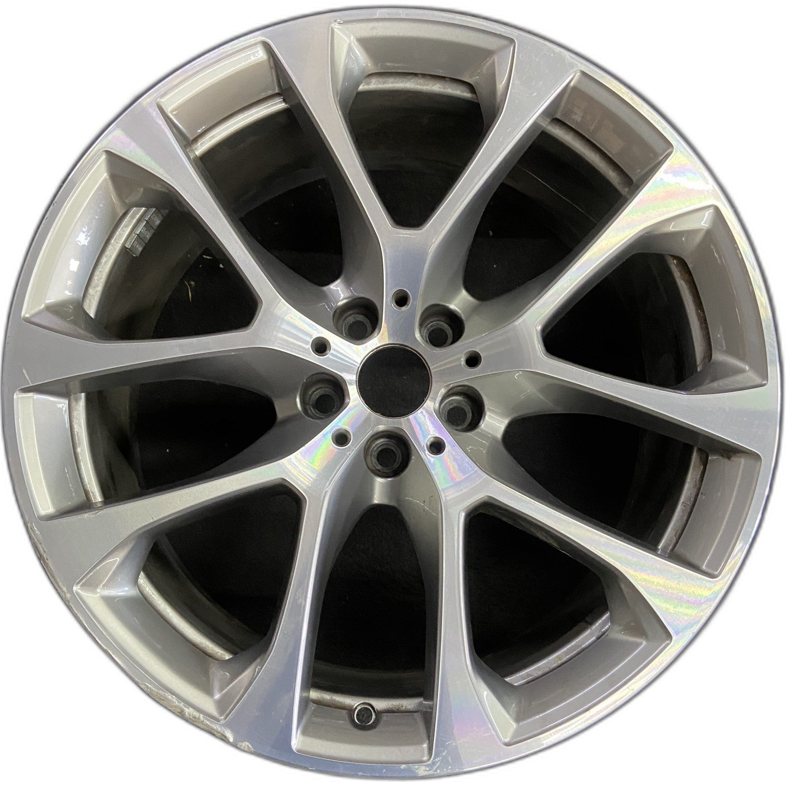 FRONT BMW MACHINED GREY X6 X5 OEM Wheel 20x9 2019-2024 36116883757 5 ...