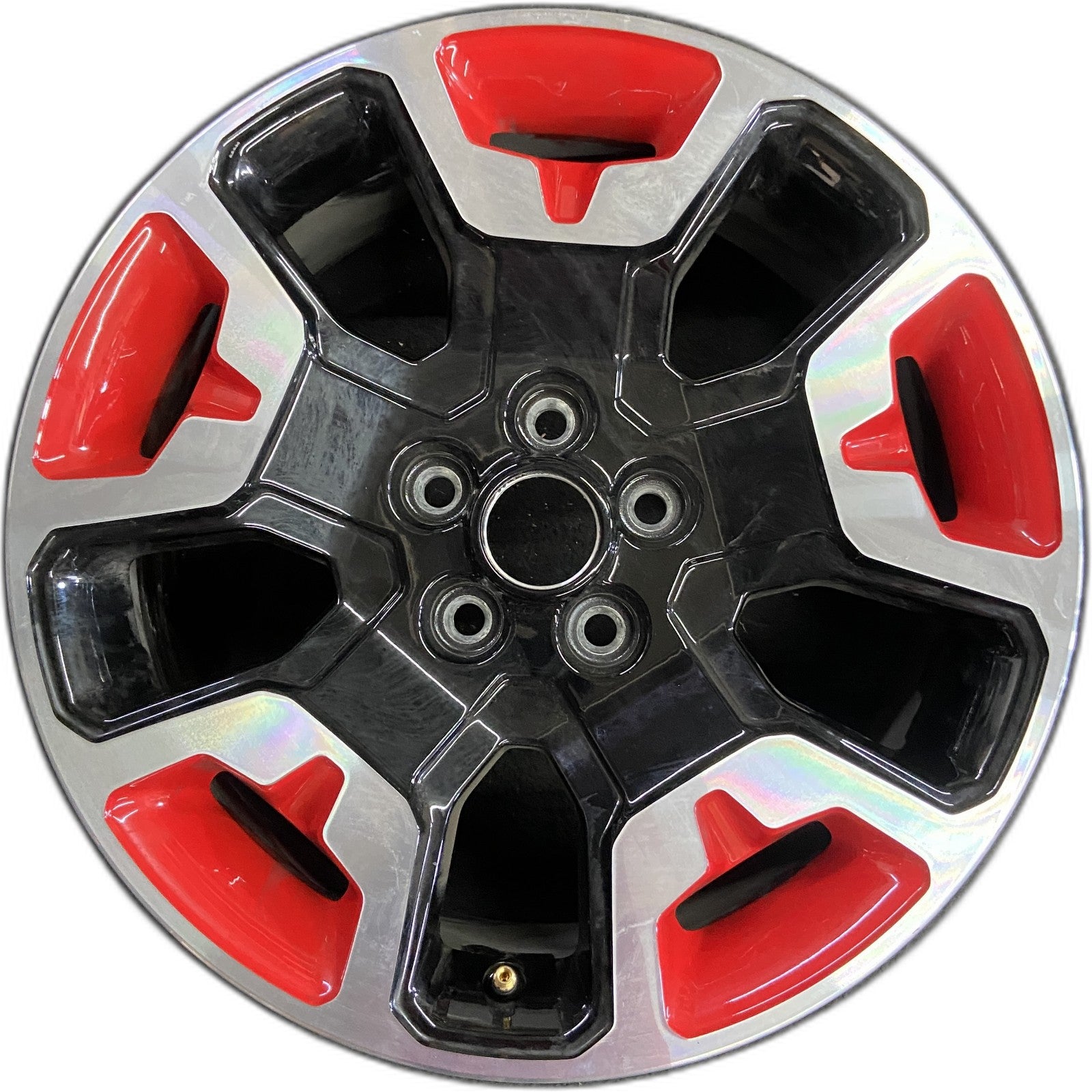 Ford MACHINED BLACK BRONCO SPORT OEM Wheel 17x7 Inch 2024 NA 5 spoke Y ...