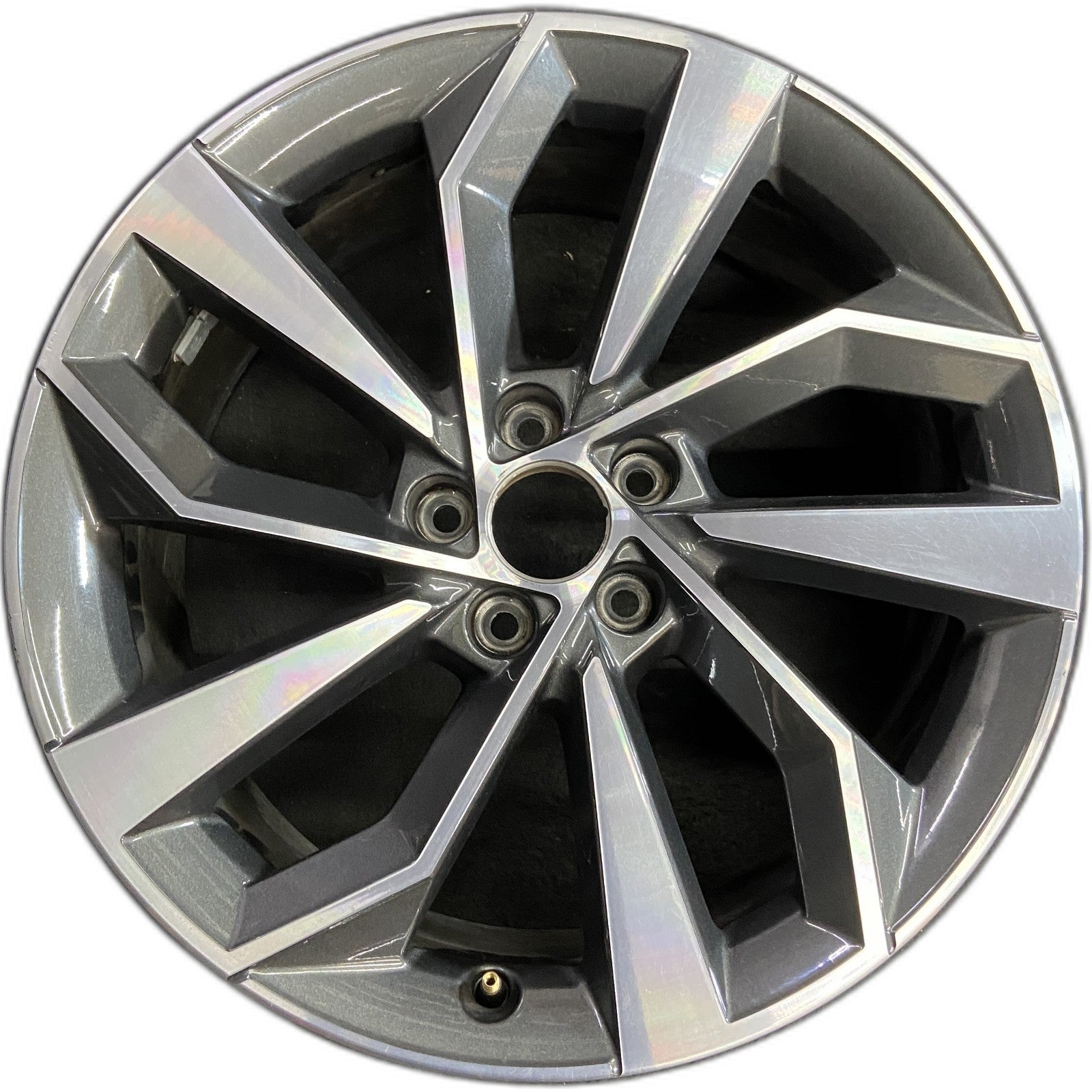Audi MACHINED CHARCOAL Q5 OEM Wheel 19x8 Inch 2021-2024 80A601025BK 5 ...