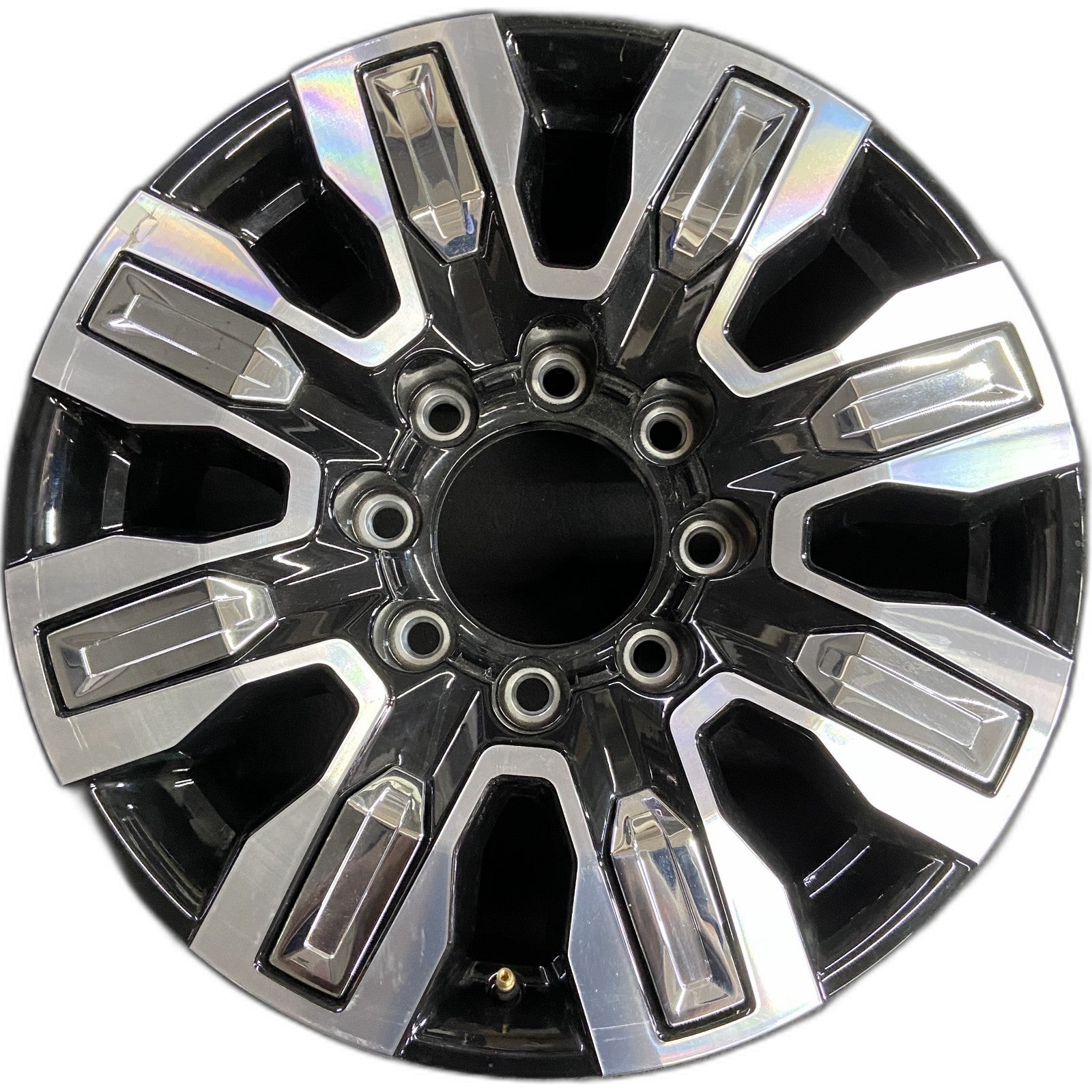 GMC BLACK CHROME SIERRA 2500 PICKUP 3500 OEM Wheel 2024 84830459 8 ...