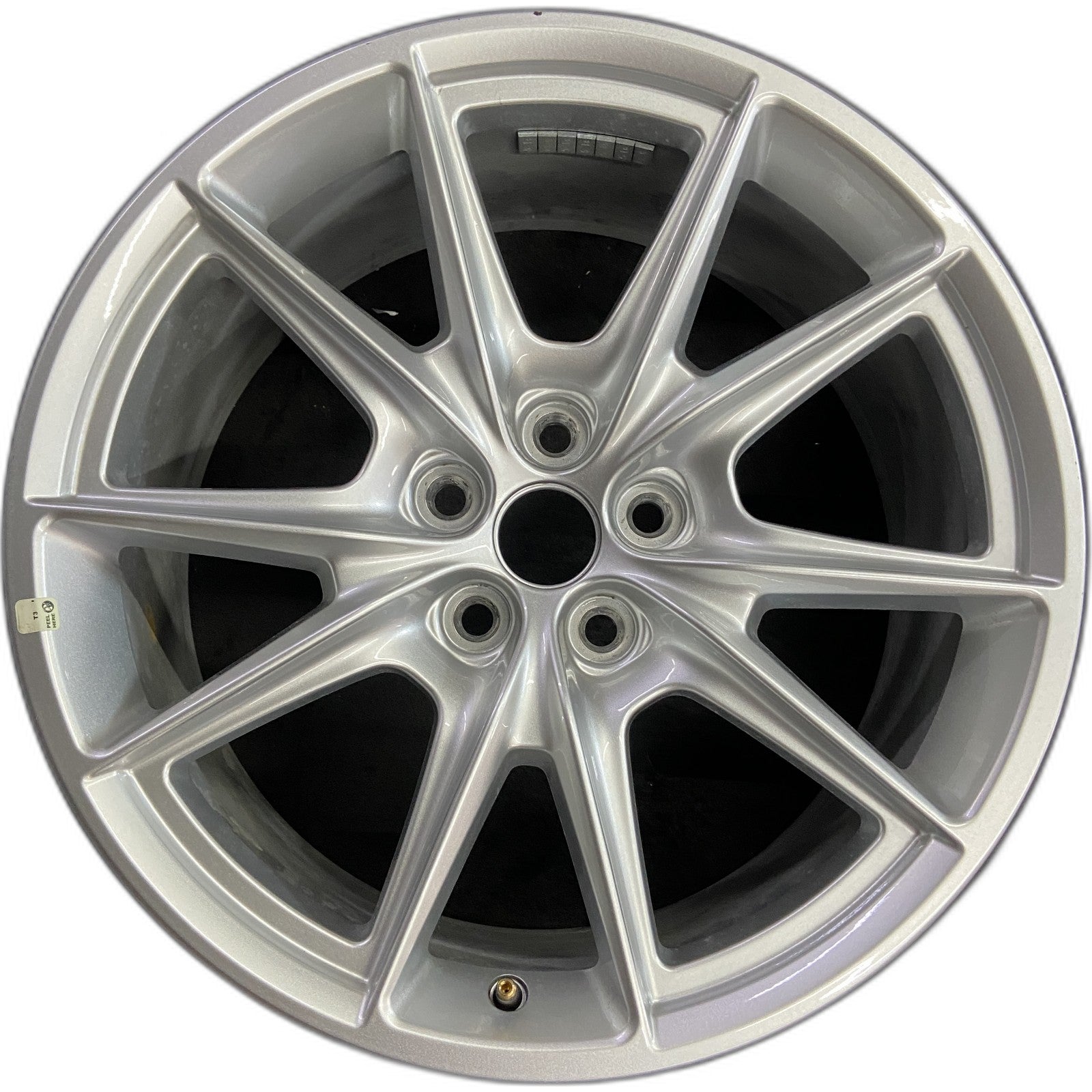 Ford SILVER MUSTANG OEM Wheel 2024 19x8.5 Inch PR3Z1007C PR3C1007CA 5 ...