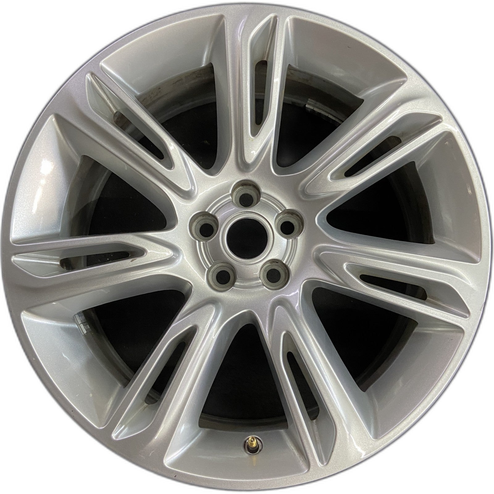 Land Rover SILVER VELAR OEM Wheel 2018-2023 20x8.5 LR091537 7 spoke ...