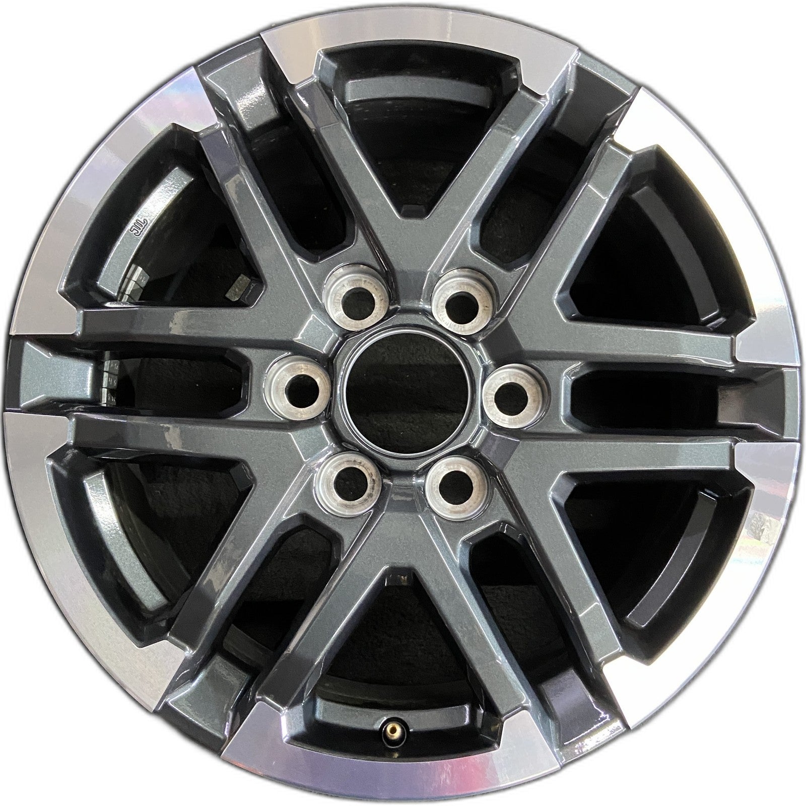 Toyota MACHINED CHARCOAL TACOMA OEM Wheel 18x7.5 Inch 2024 42611AK031 6 ...