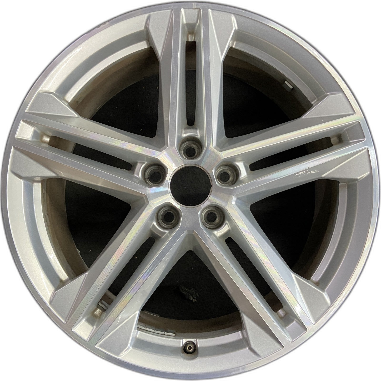 Audi MACHINED SILVER Q5 OEM Wheel 19x8 Inch 2021-2024 80A601025G 5 ...