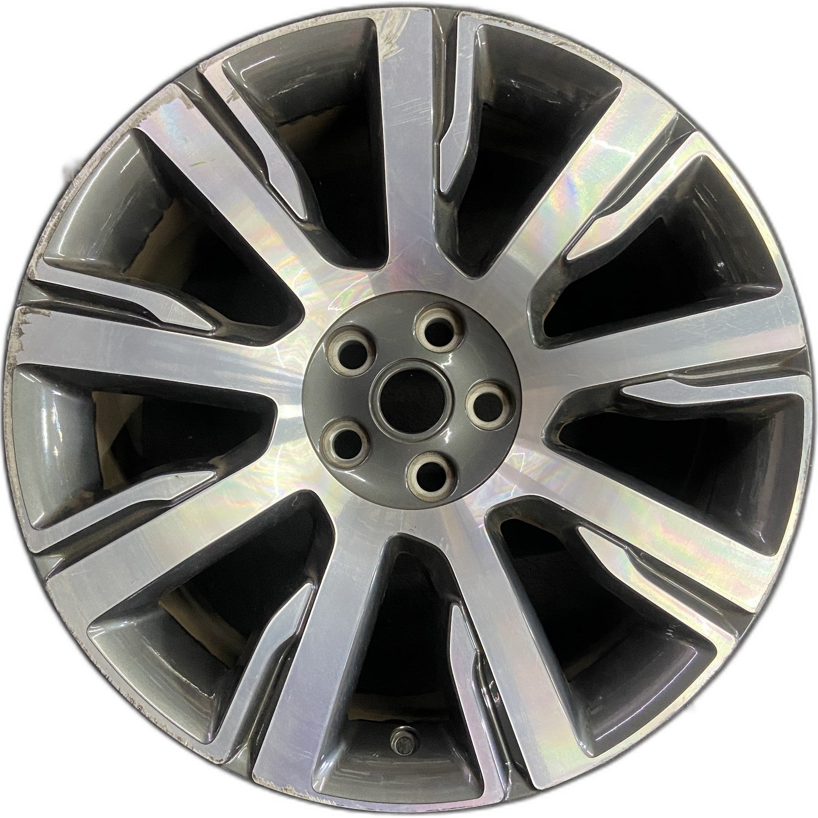 Land Rover MACHINED CHARCOAL DISCOVERY OEM Wheel 21x9.5 Inch 2017-2019 ...