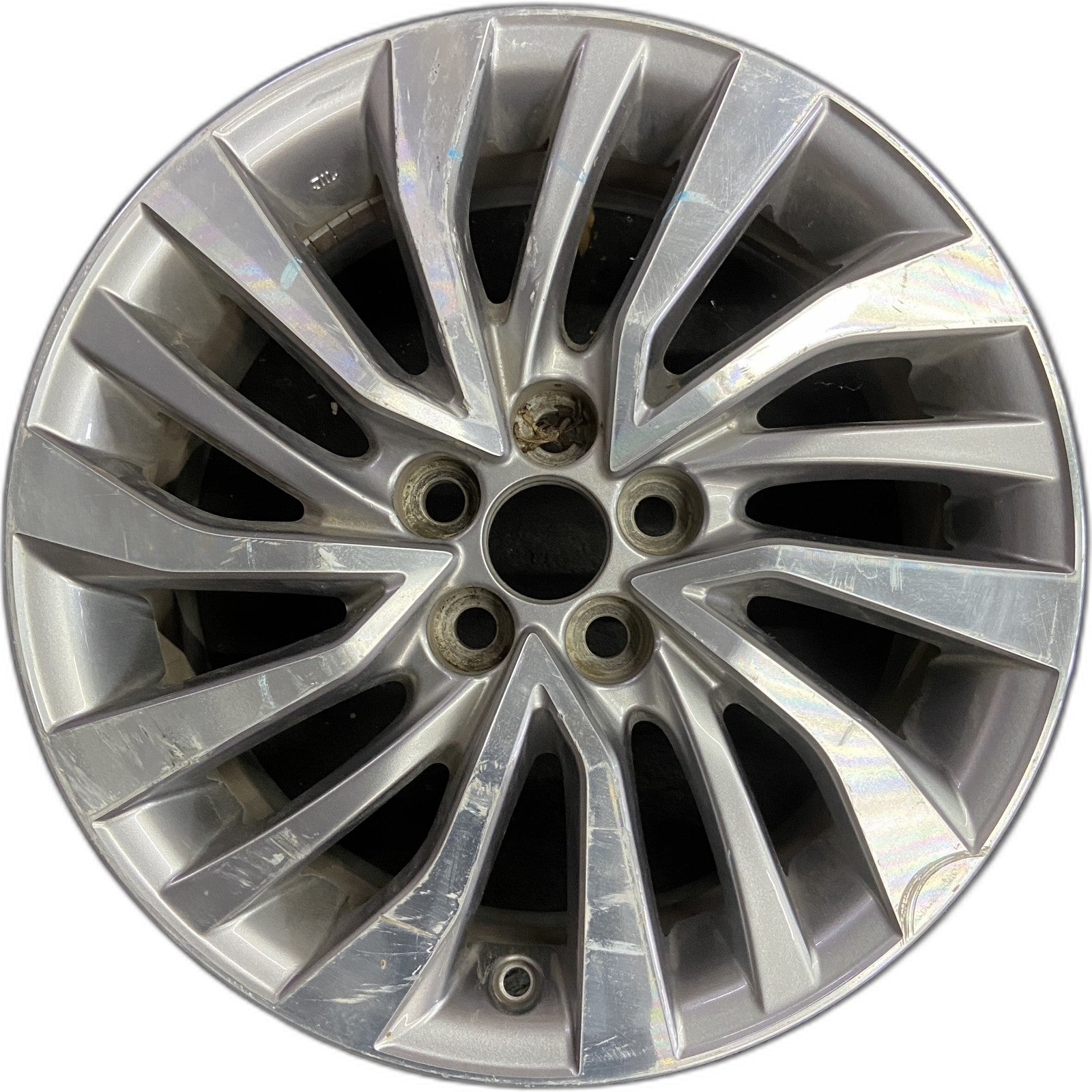 Toyota MACHINED SILVER COROLLA OEM Wheel Sdn 2017-2019 4261102N00 16x6 ...