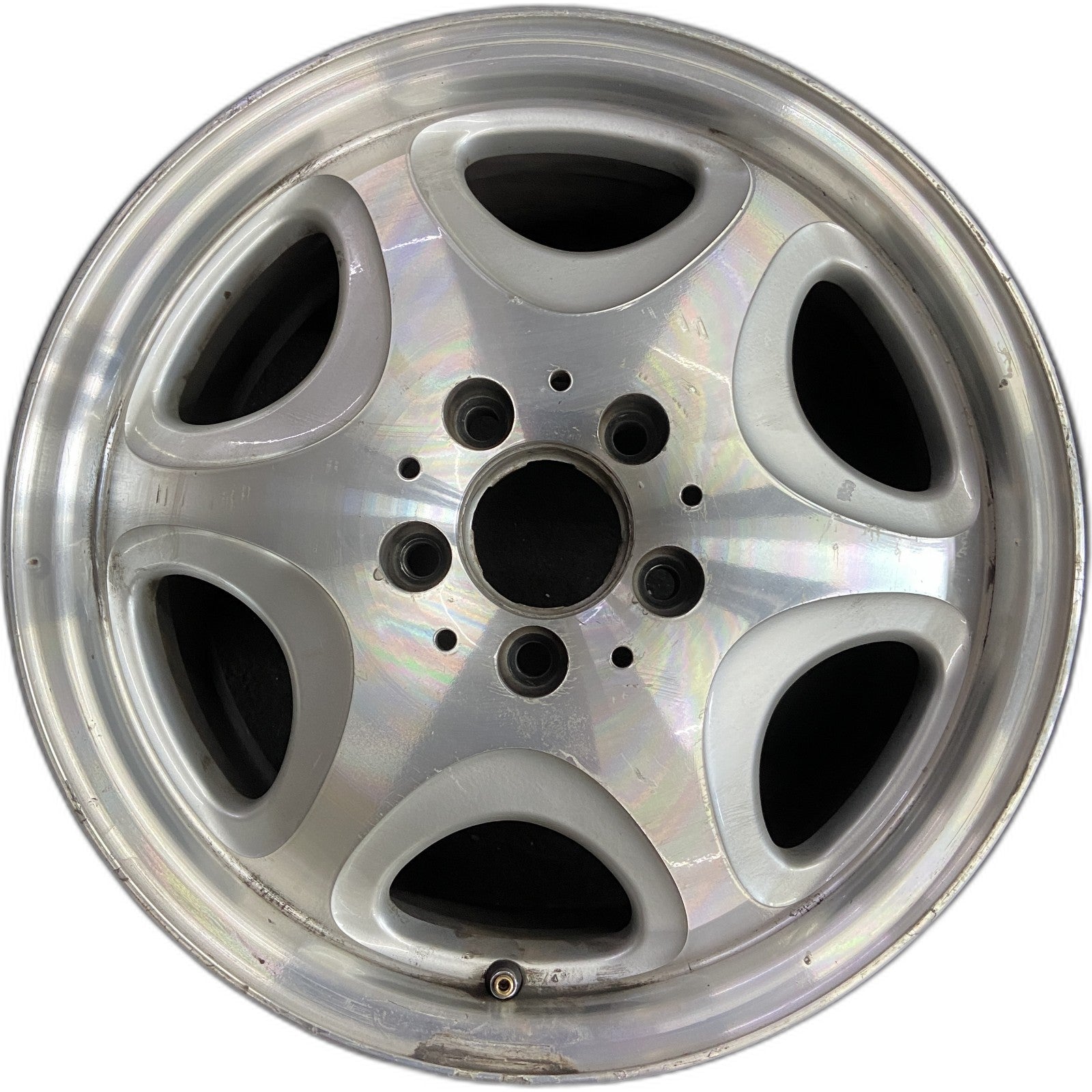 Mercedes-Benz MACHINED SILVER C-CLASS OEM Wheel 1997-2000 QB66470523 ...