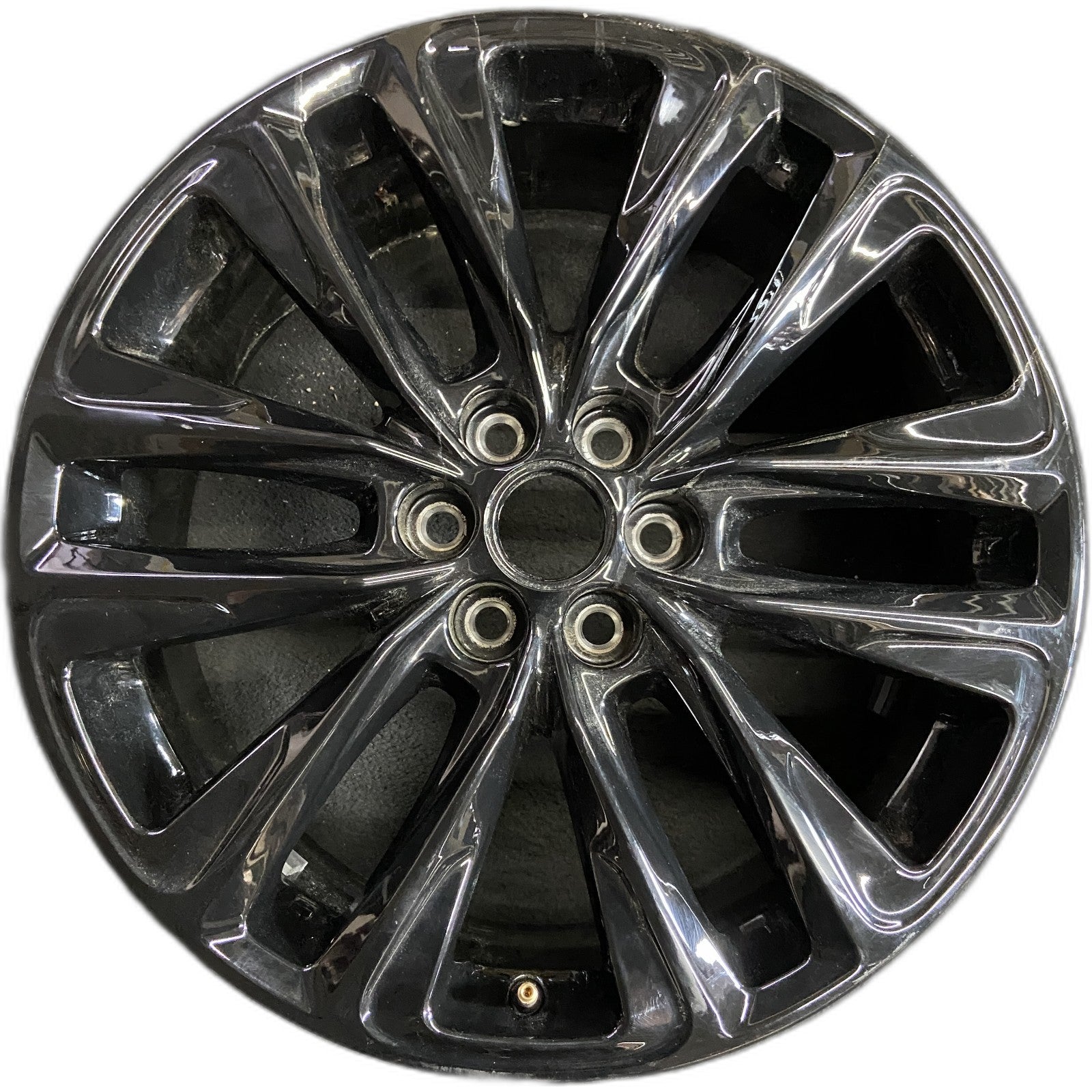 Cadillac BLACK XT6 XT5 OEM Wheel 20x8 2021-2024 84465276 12 spoke gloss ...