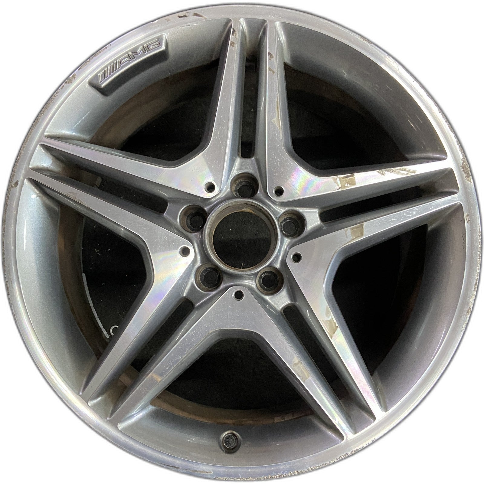 Mercedes-Benz MACHINED GREY CLA-CLASS B-CLASS OEM Wheel 2015-2018 ...