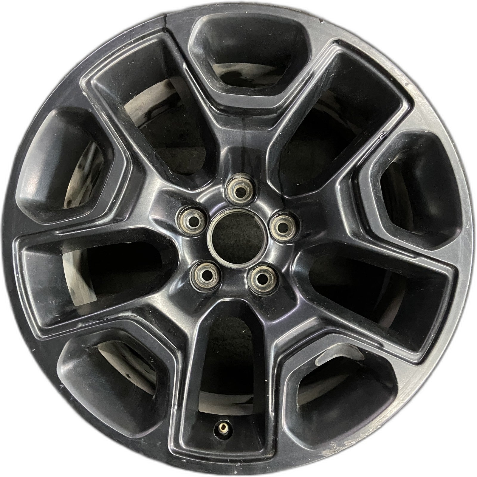 Jeep BLACK CHEROKEE OEM Wheel 17x7.5 Inch 2019-2023 6BG72RXFAA 5 spoke ...