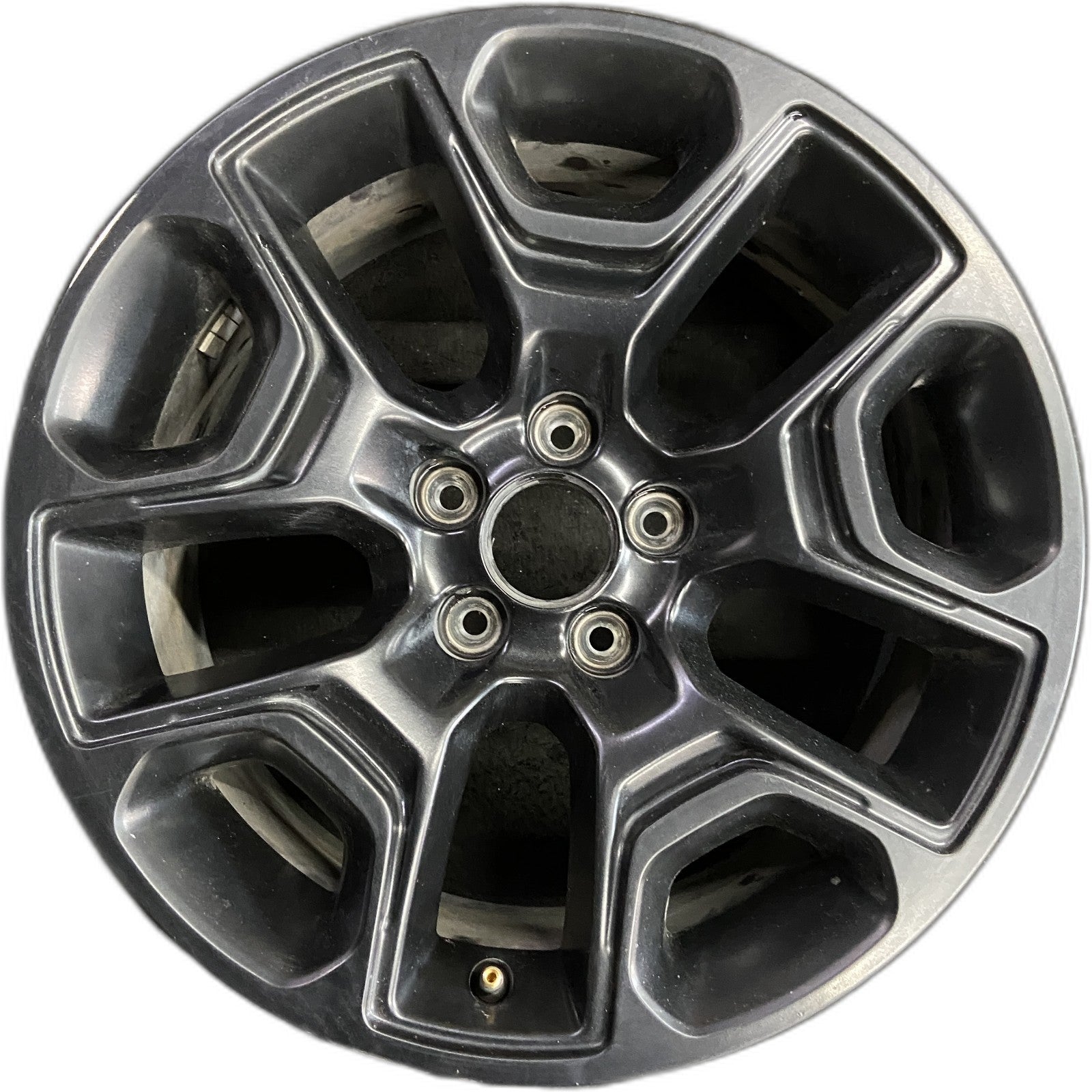 Jeep BLACK CHEROKEE OEM Wheel 2019-2023 17x7.5 Inch 6BG72RXFAA 5 spoke ...