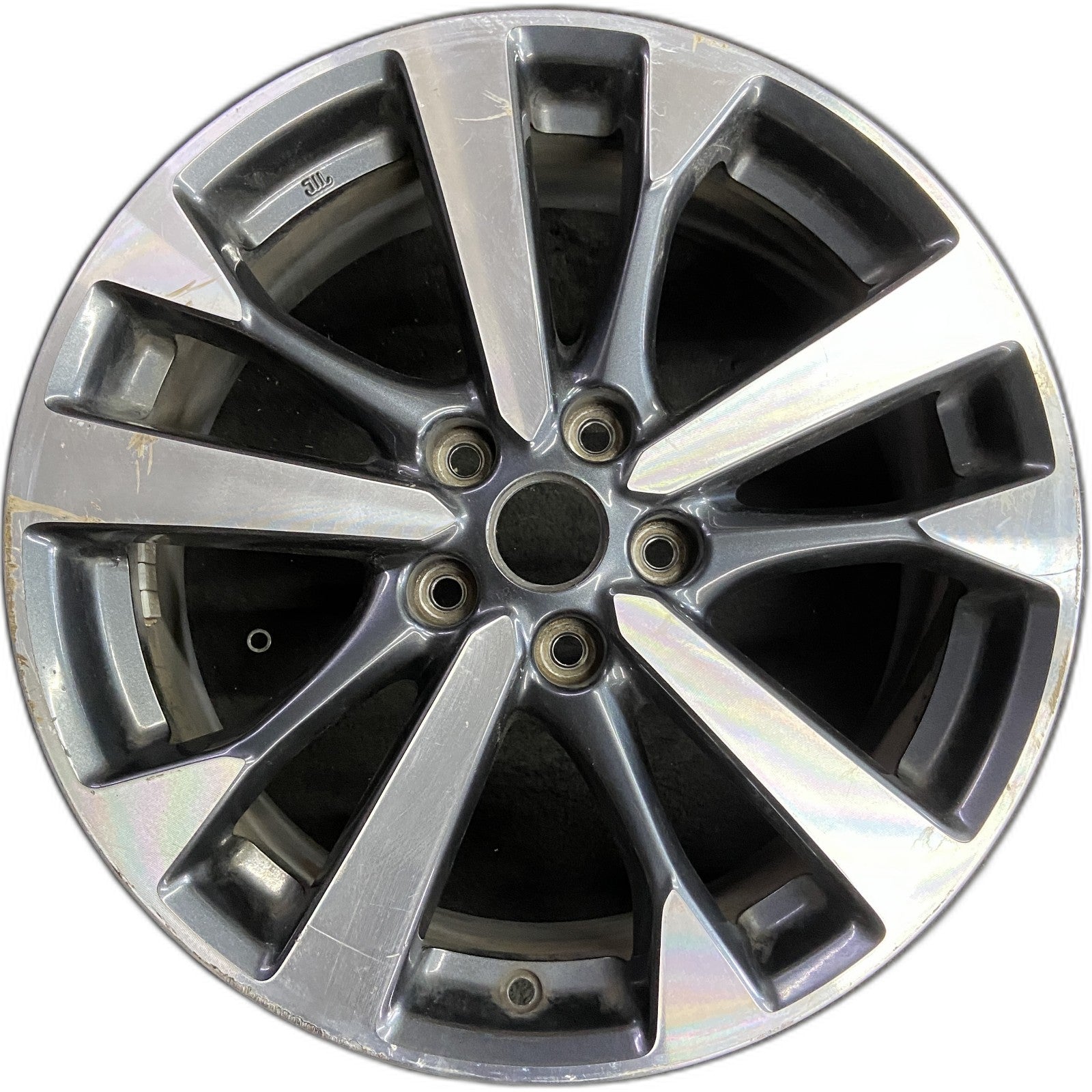 Nissan MACHINED GREY ALTIMA OEM Wheel 2016-2017 18x7.5 Inch 403009HP2B ...