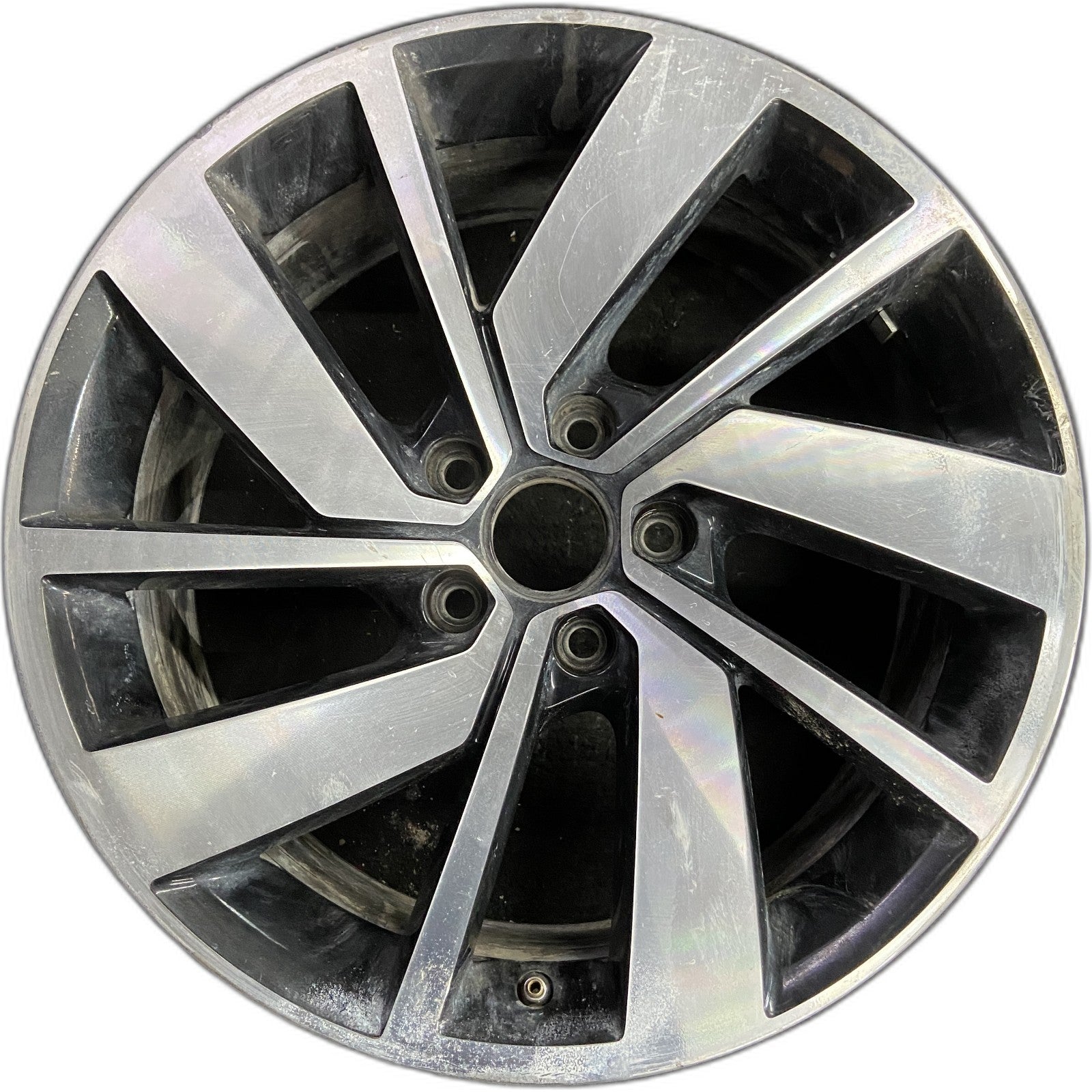 Volkswagen MACHINED BLACK JETTA GLI OEM Wheel 2019-2021 18x7.5 Inch ...