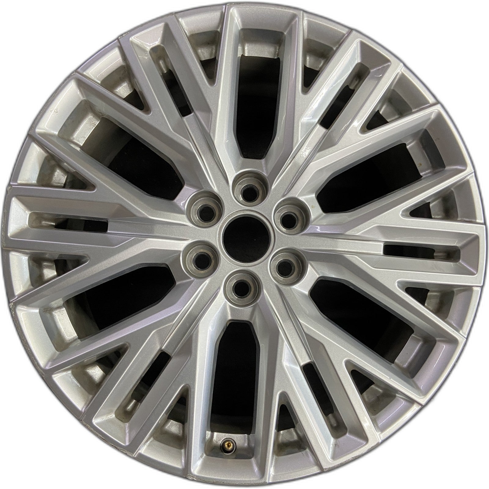 GMC SILVER ACADIA OEM Wheel 20x8 2024 26414496 opt Q76 Factory ALLOY ...