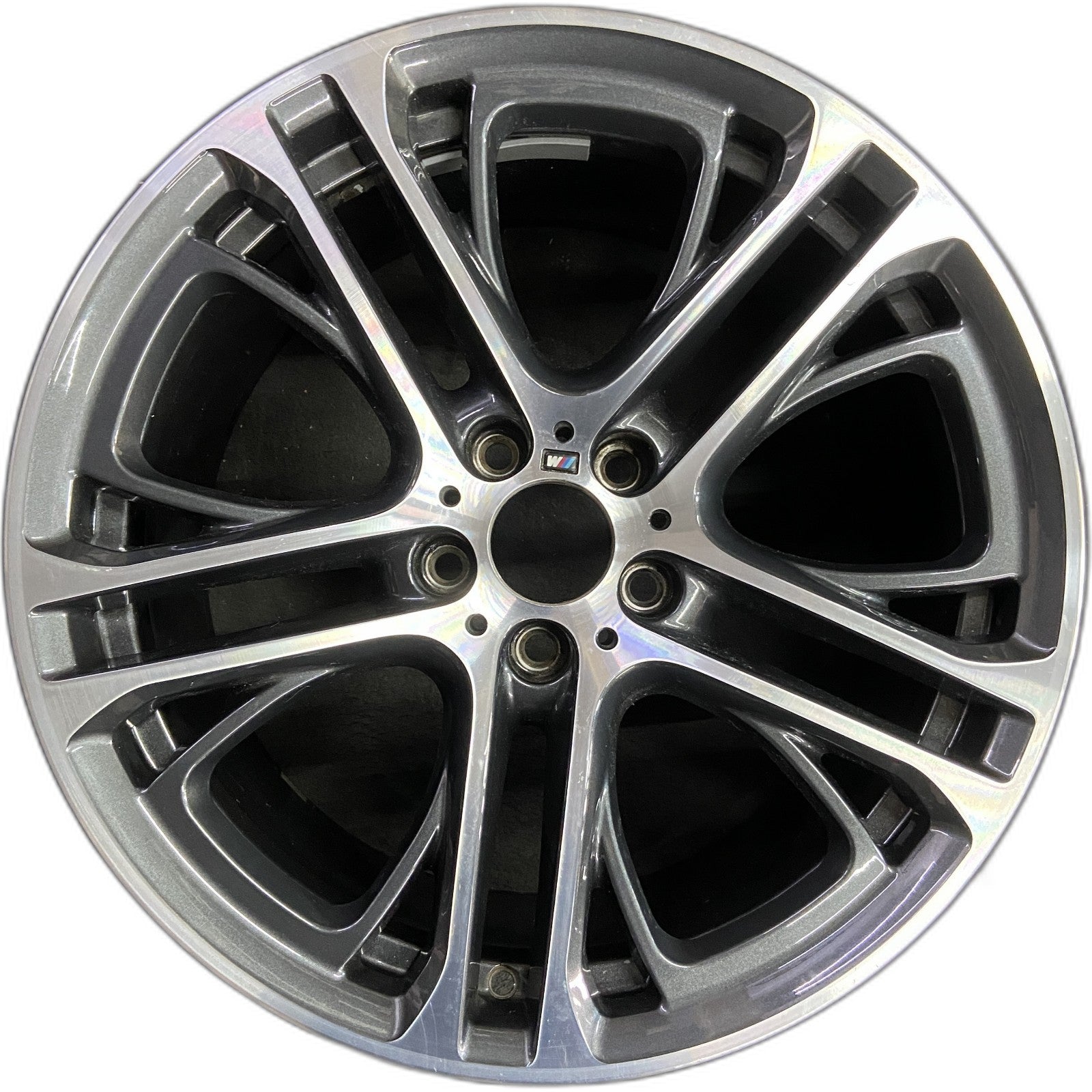 REAR BMW MACHINED CHARCOAL X4 X3 OEM Wheel 20x10 2011-2018 36116787583 ...