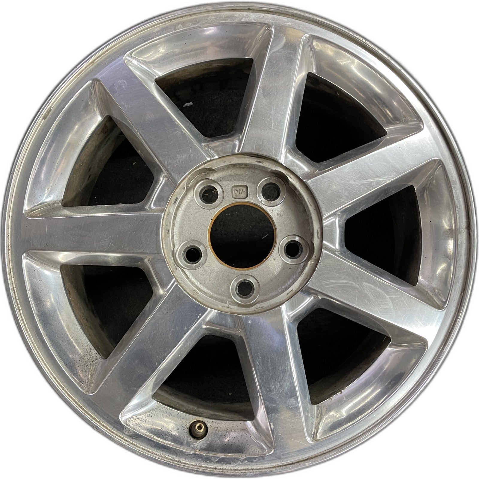 FRONT Cadillac POLISHED STS CTS OEM Wheel 2004-2011 17x7.5 Inch ...