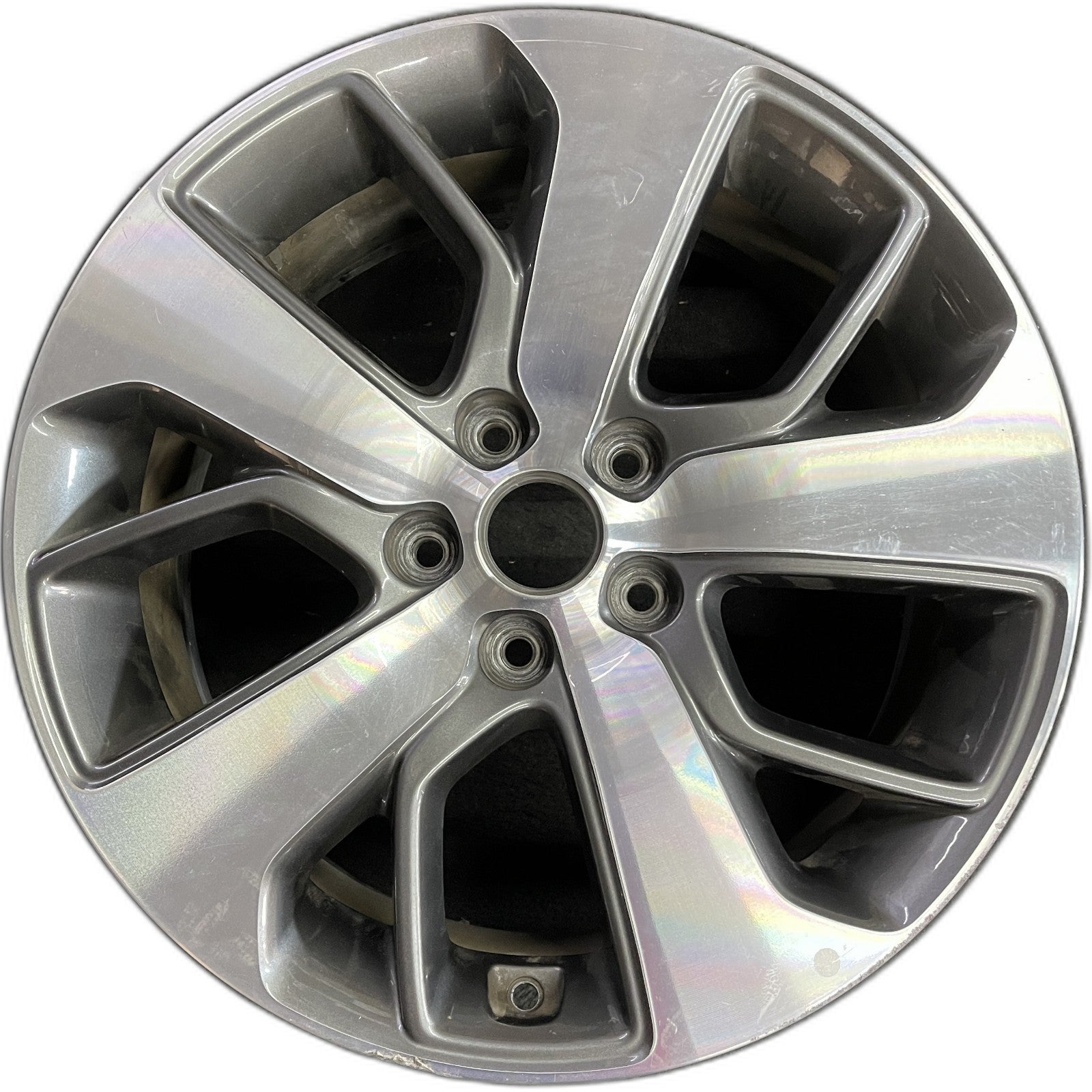 Kia MACHINED GREY OPTIMA OEM Wheel 18x7.5 Inch 2016-2020 52910D4330 5 ...