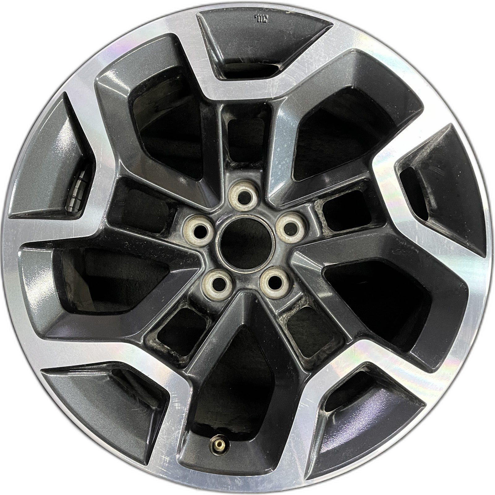Subaru MACHINED CHARCOAL XV CROSSTREK OEM Wheel 2016-2017 17x7 Inch ...