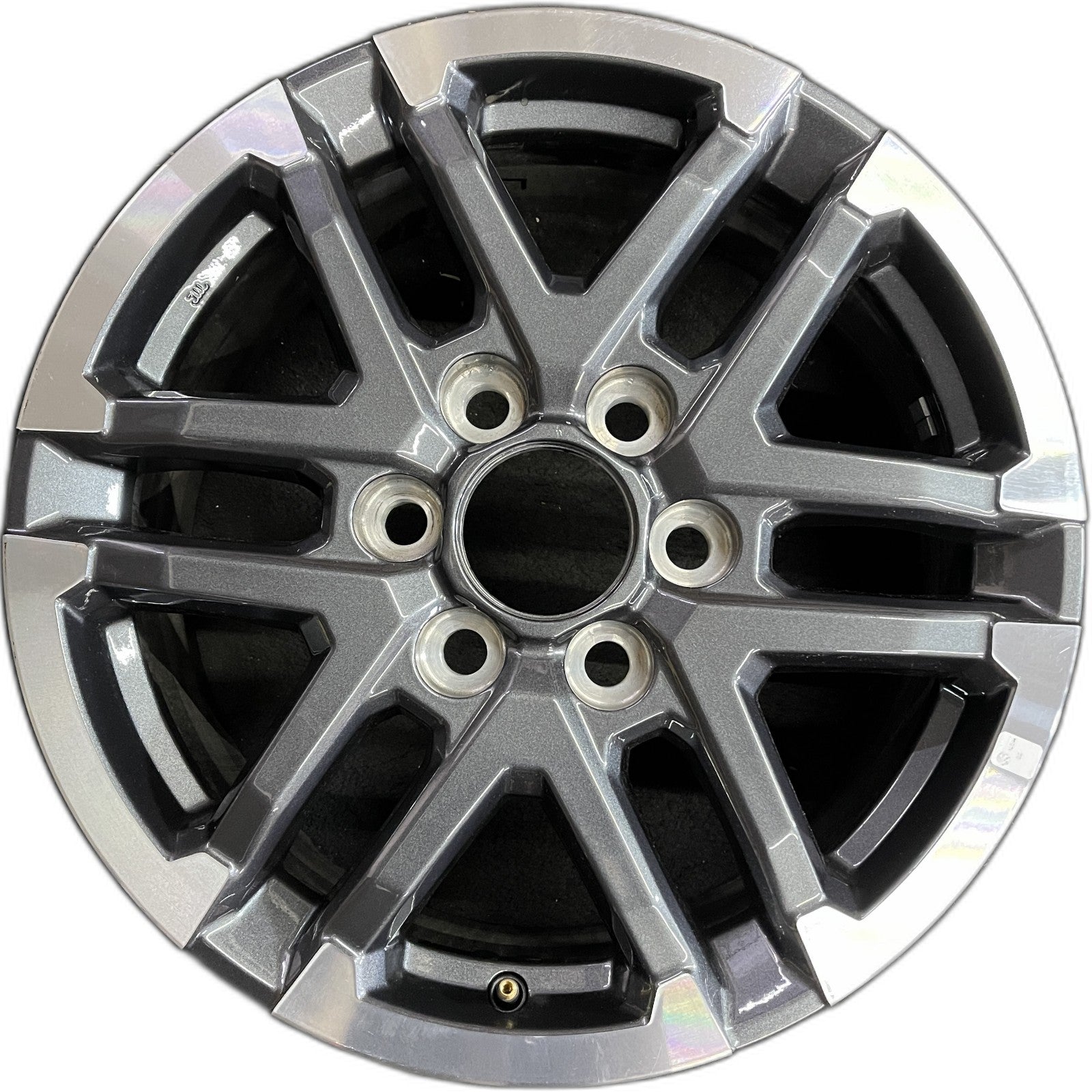 Toyota MACHINED CHARCOAL TACOMA OEM Wheel 2024 18x7.5 Inch 42611AK031 6 ...