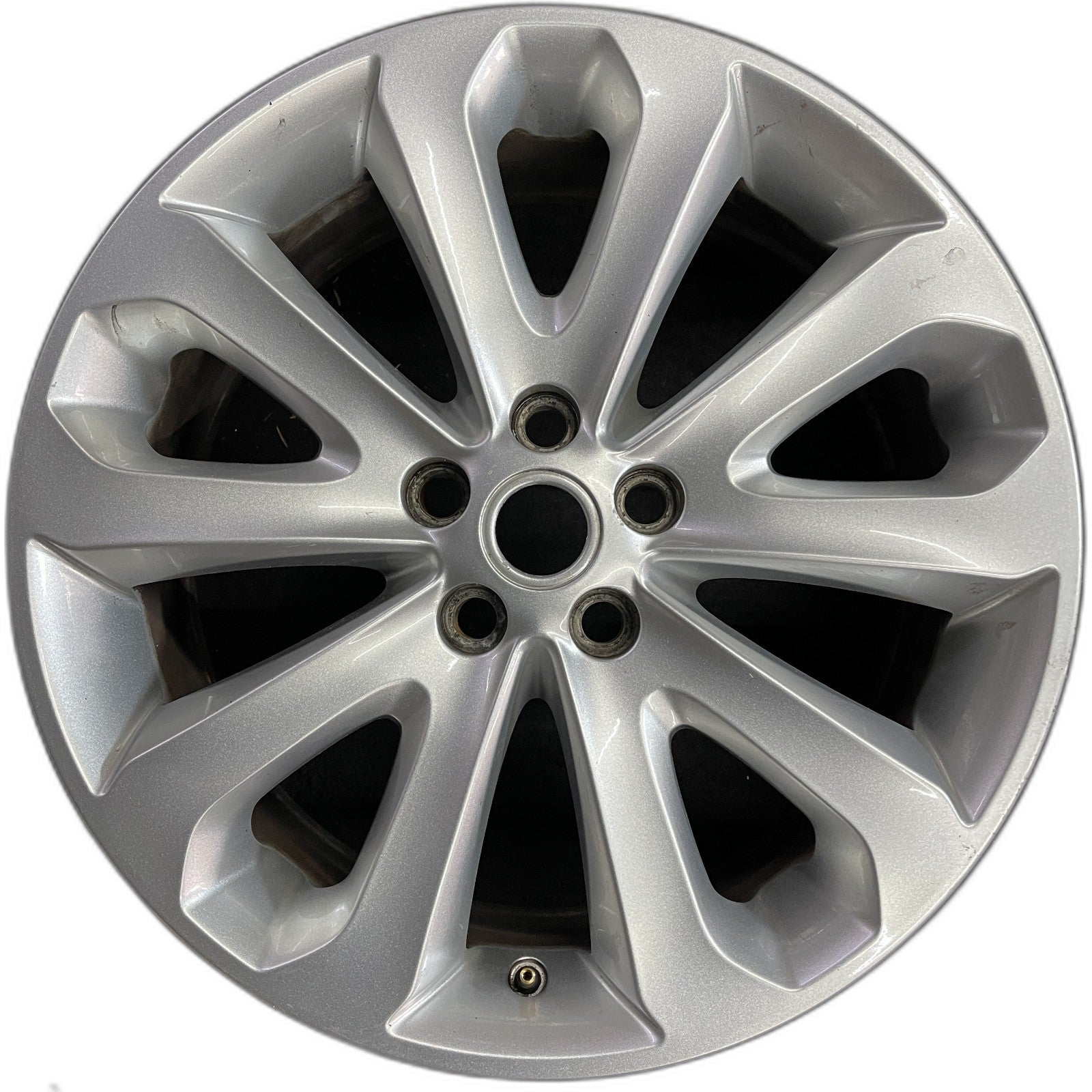 Land Rover SILVER RANGE OEM Wheel 2013-2017 LR037745 20x8.5 10 spoke 5 ...