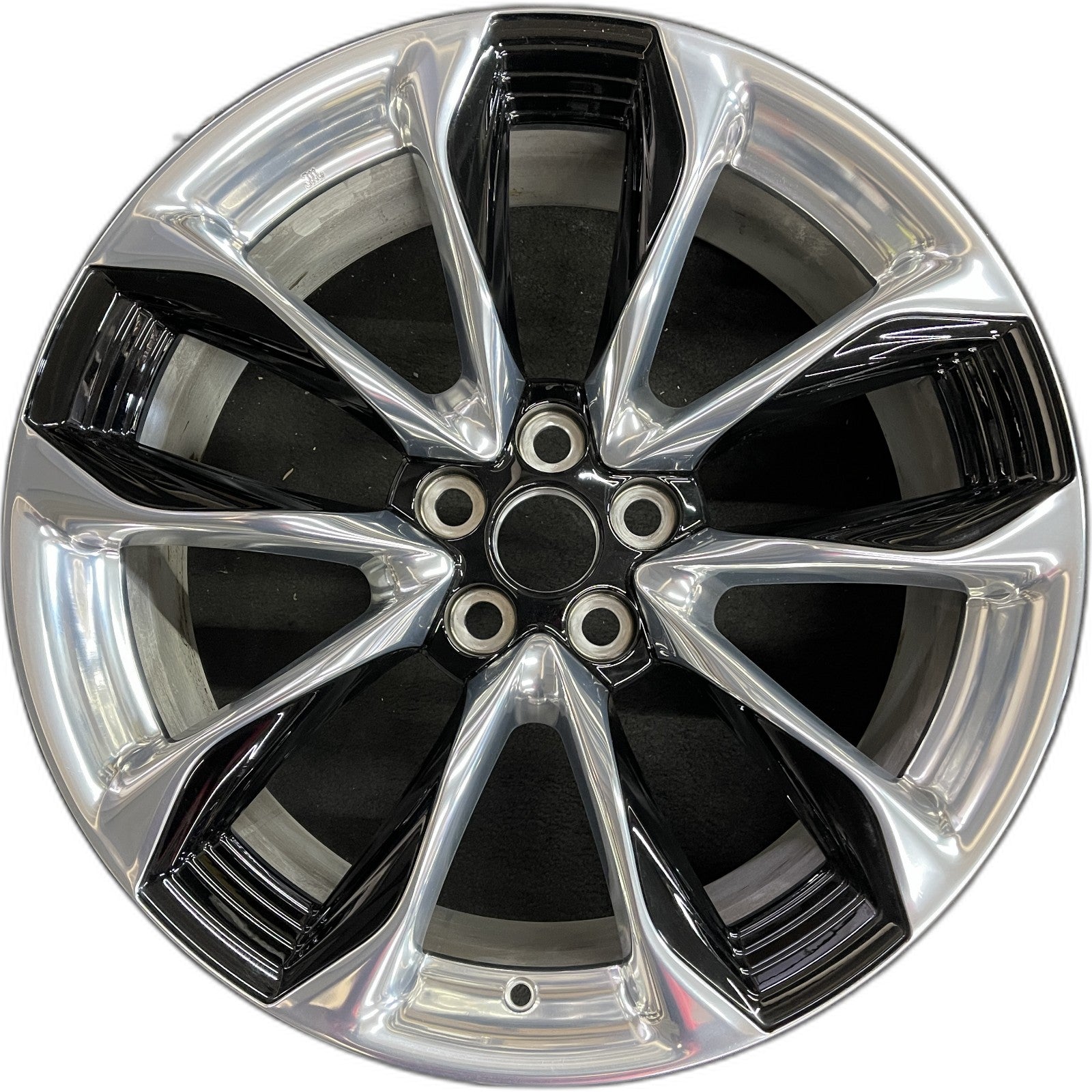 FRONT Lexus POLISHED BLACK LC500h LC500 OEM Wheel 2018-2023 4261111090 ...
