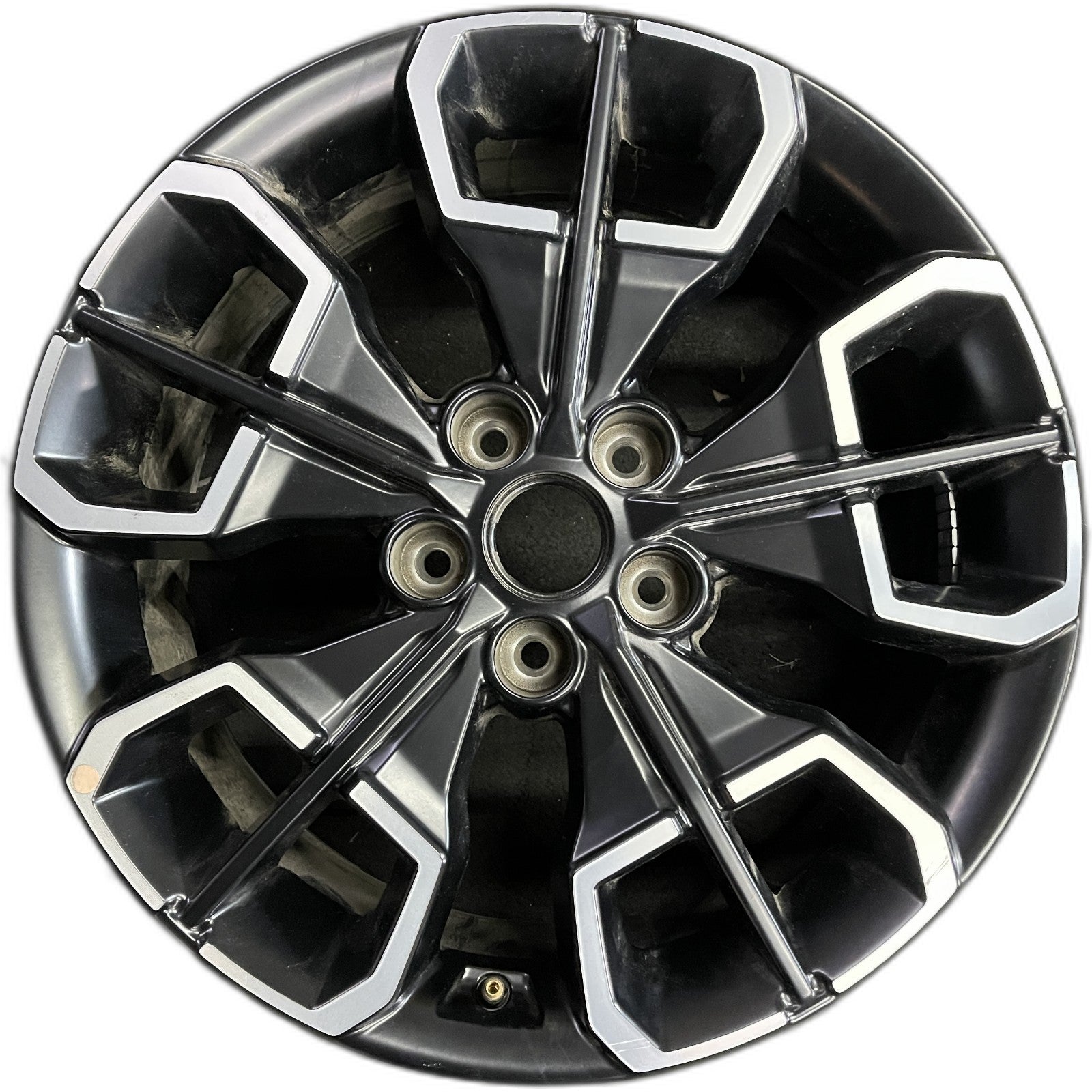 Hyundai MACHINED BLACK SANTA CRUZ OEM Wheel 18x7.5 Inch 2022-2024 ...