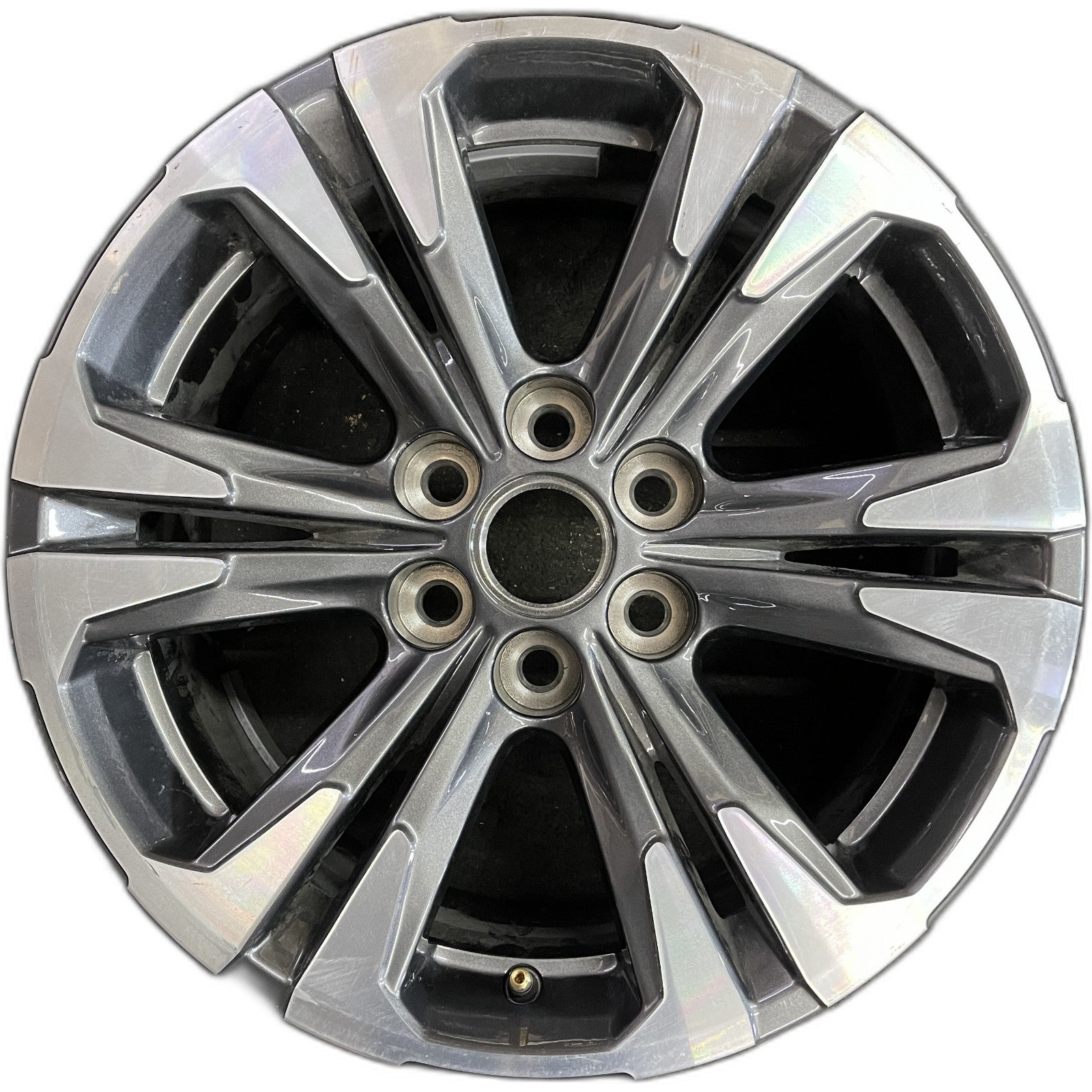 Chevrolet MACHINED GREY COLORADO OEM Wheel 17x8 Inch 2021-2022 84391149 ...