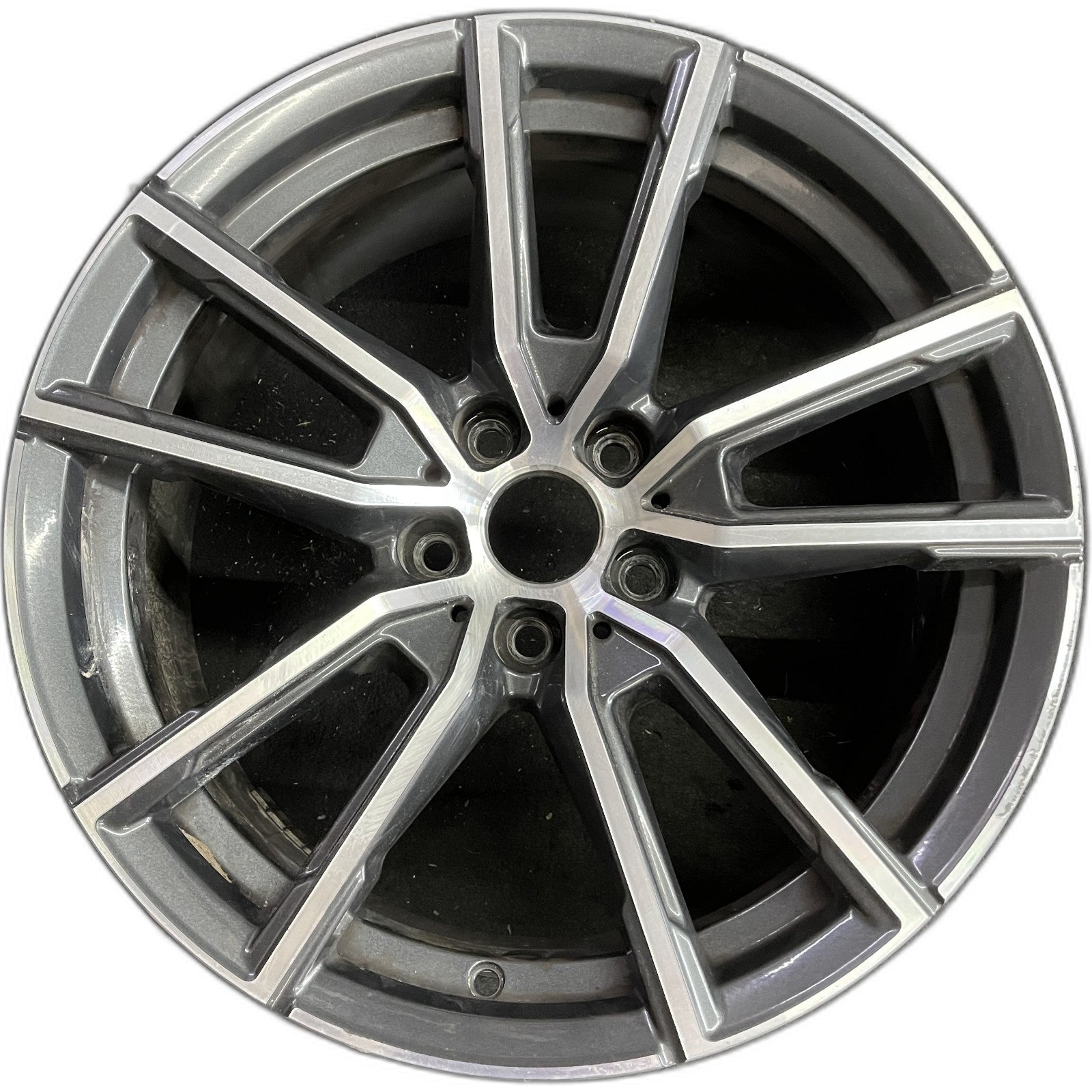 BMW MACHINED CHARCOAL 230i M240i 430i 330e 330i OEM Wheel 2022-2024 ...