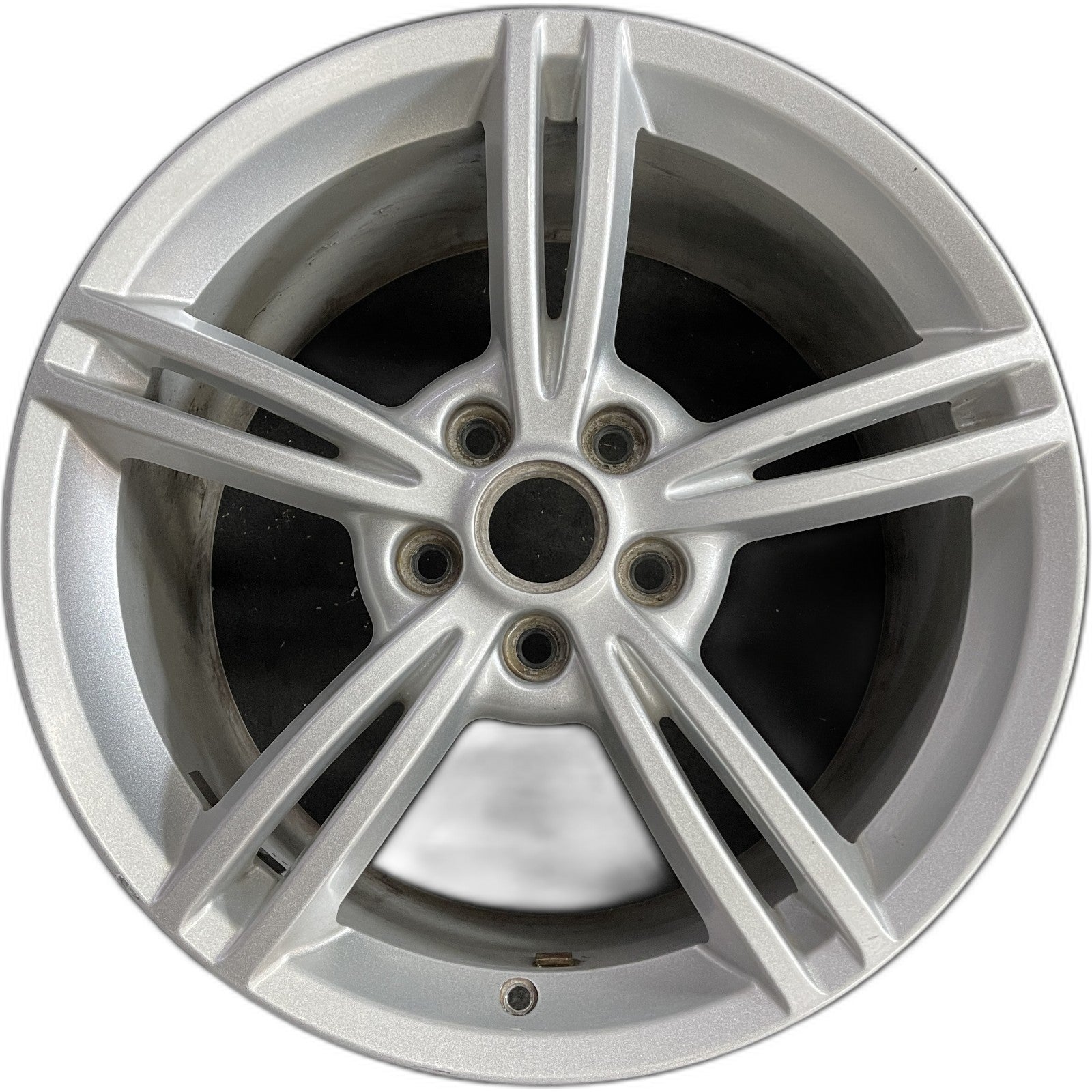 REAR Chevrolet SILVER CORVETTE OEM Wheel 2008-2010 19x10 Inch 09596785 ...