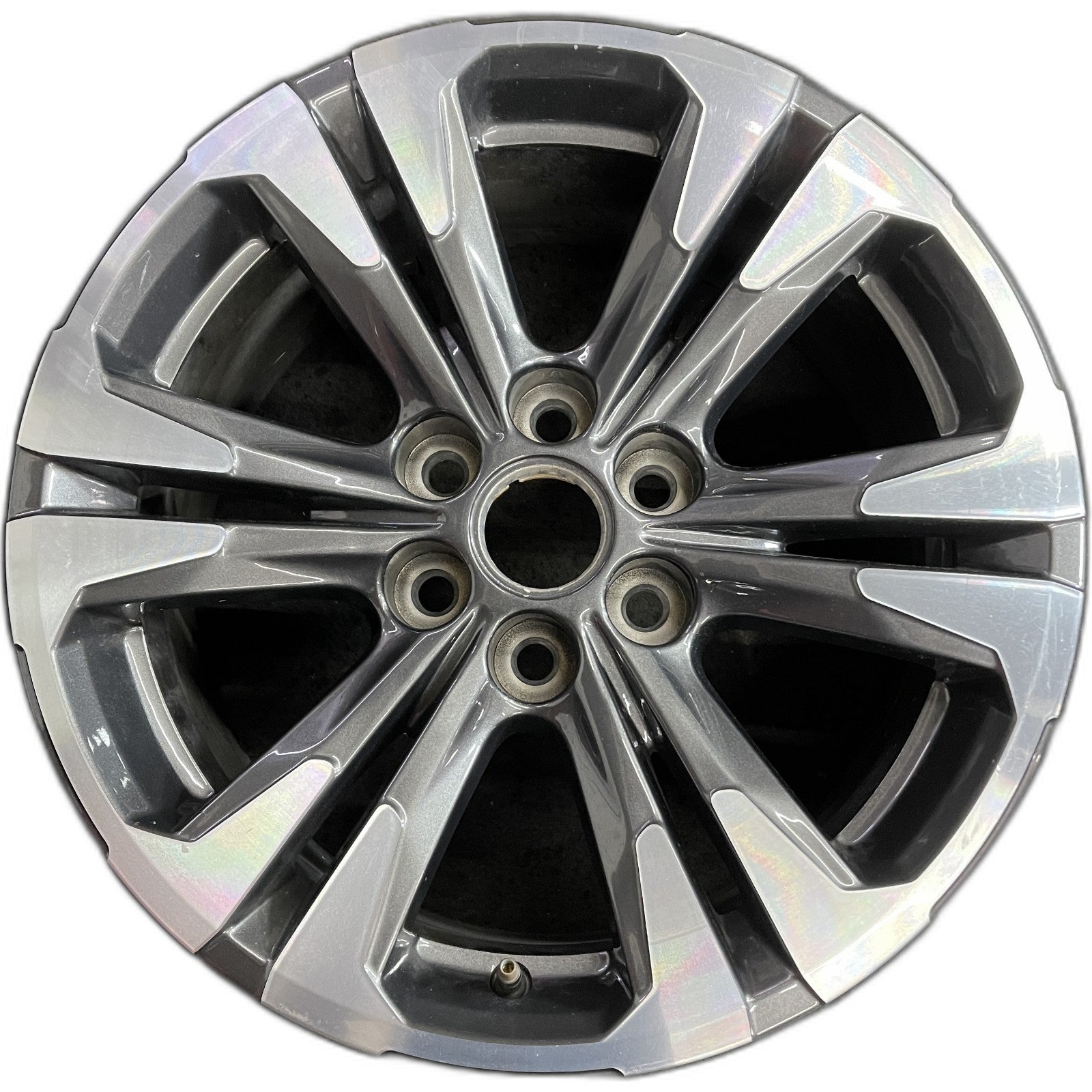 Chevrolet MACHINED GREY COLORADO OEM Wheel 2021-2022 17x8 Inch 84391149 ...